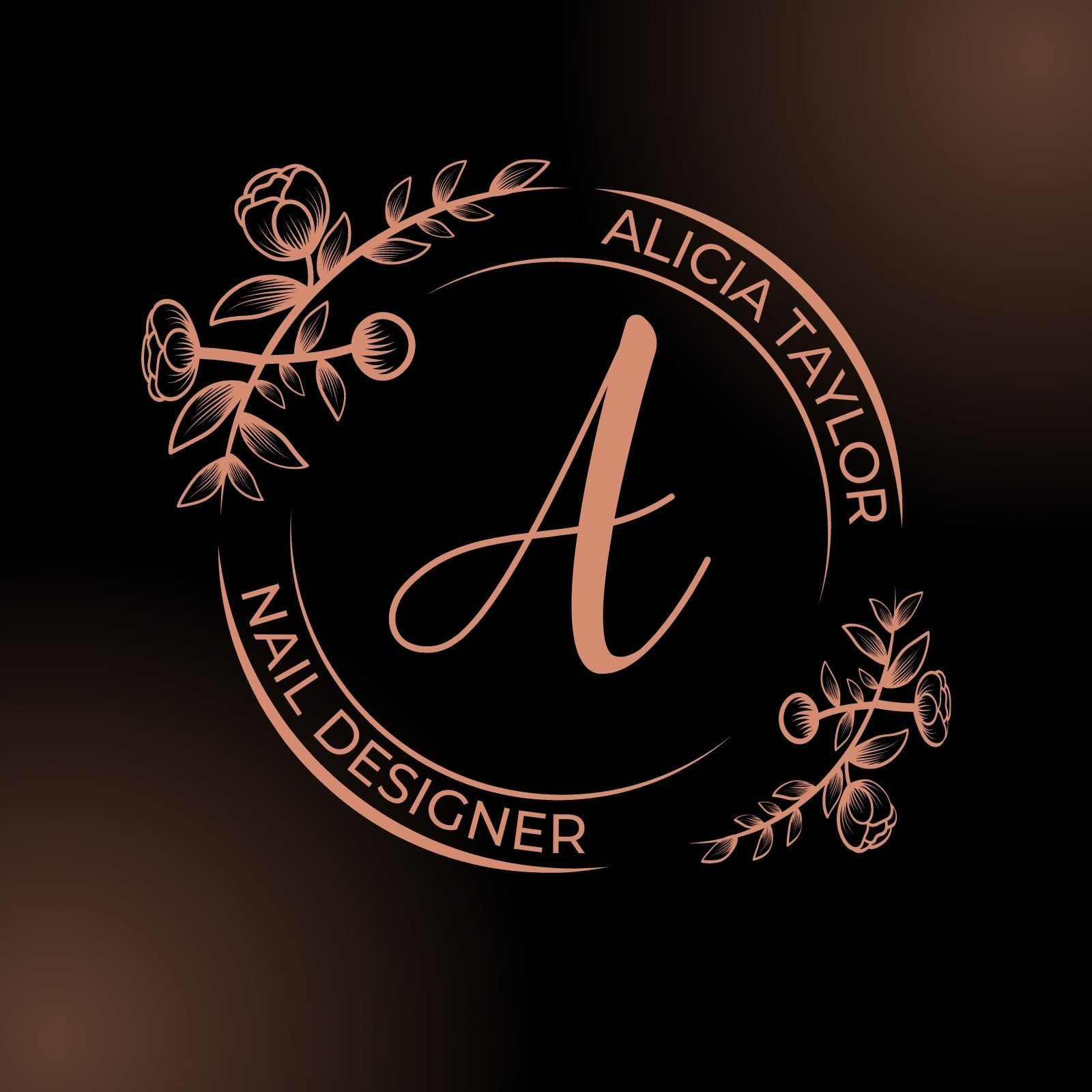 Monogramas Gratis Diseño Del Monograma Floral Con Estilo Y Elegante Y