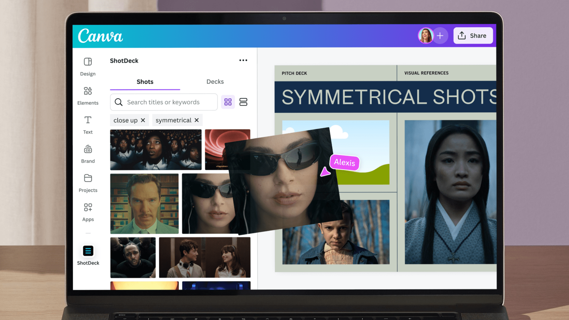 Pitch perfect: ShotDeck’s cinematic library is now available in Canva