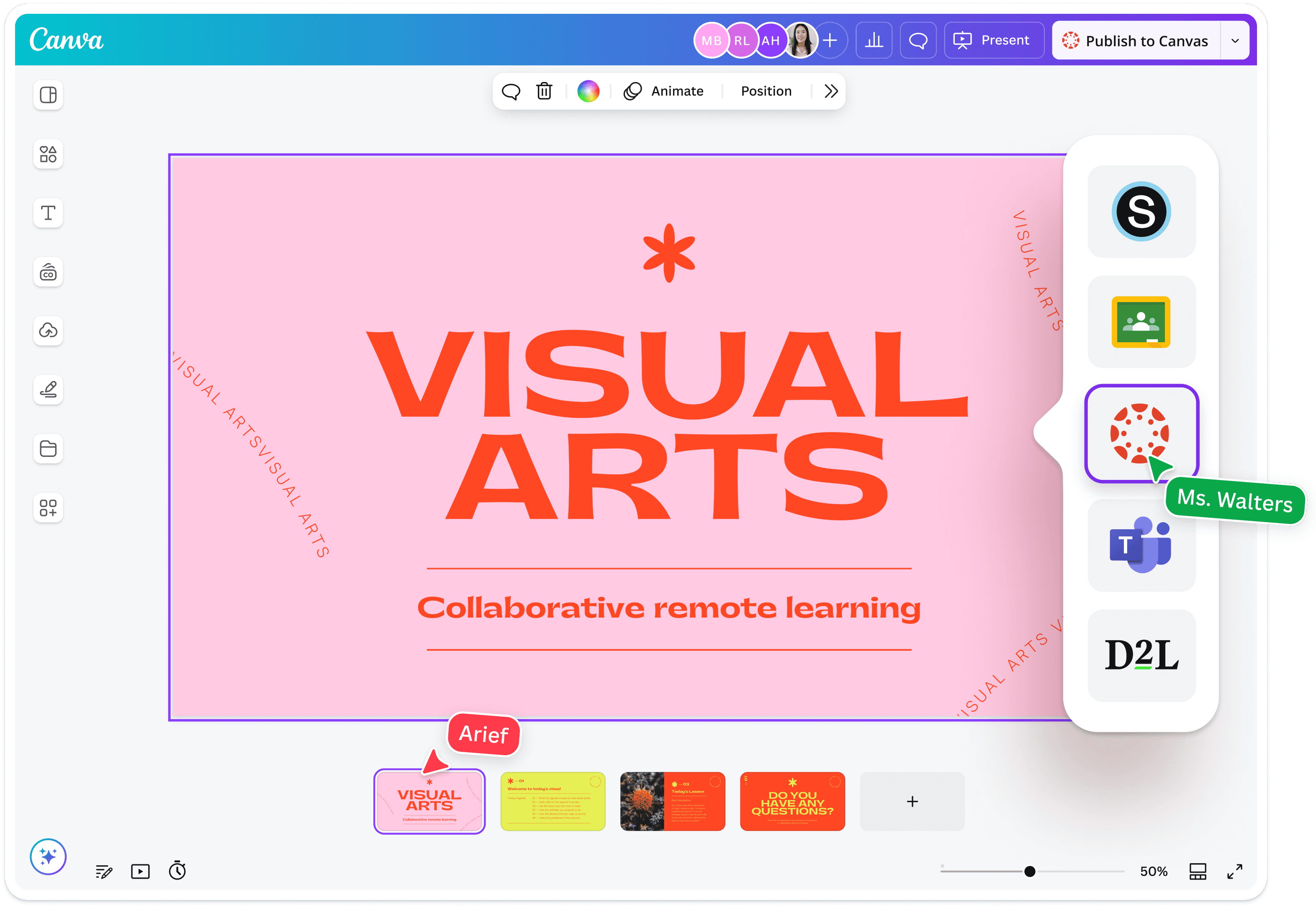 Integrate Canva with your LMS | Canva Education