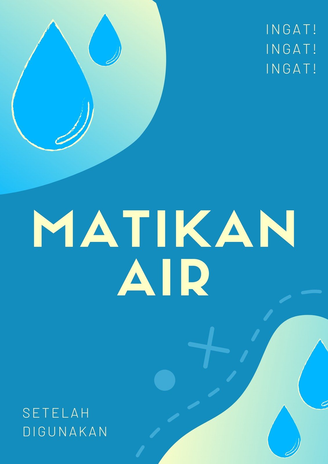 Buat Desain Poster Hemat Energi Menarik dengan Cepat - Canva