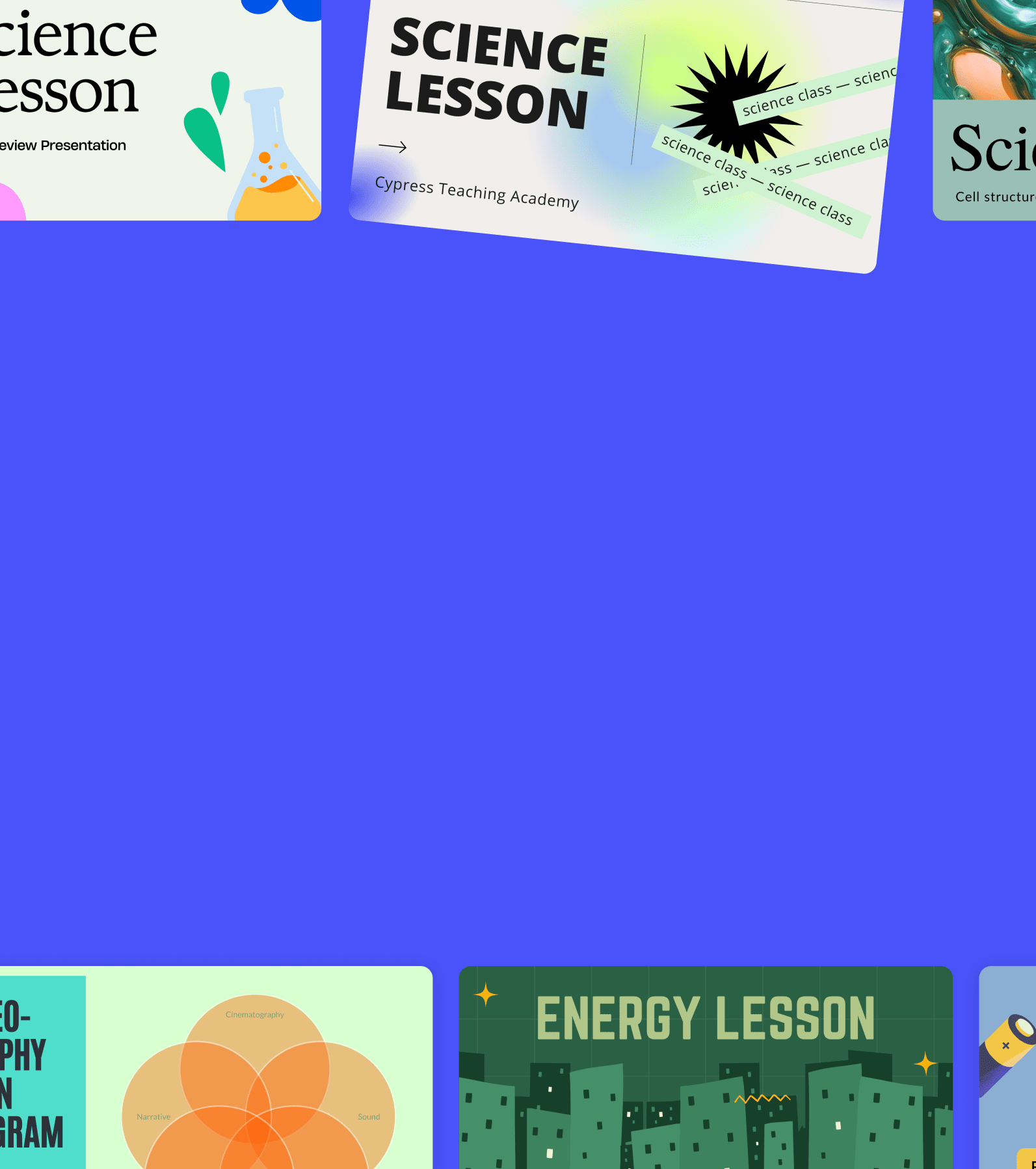 Interactive features for learning