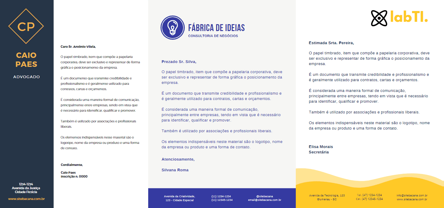 O que É Papel Timbrado? Como Fazer Papel Timbrado