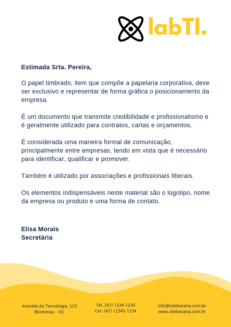 O que É Papel Timbrado? Como Fazer Papel Timbrado