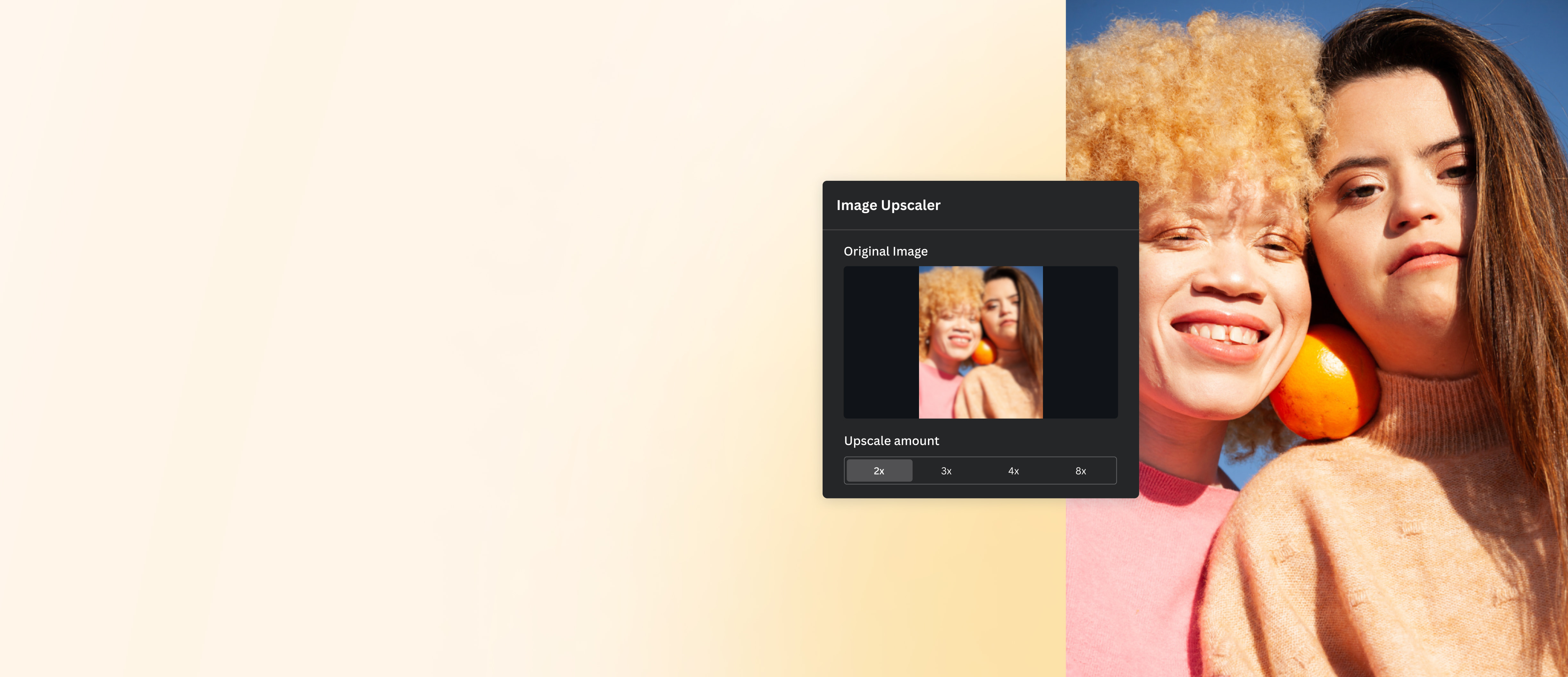 Mejorar la nitidez de tus imágenes con IA gratis | Canva