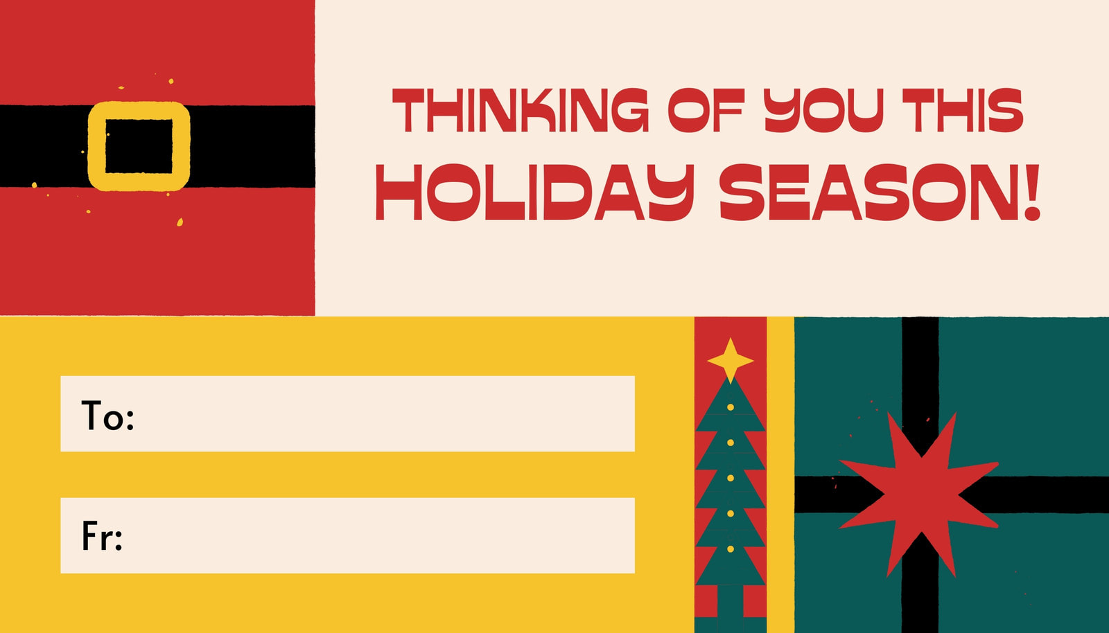 Christmas Tag Maker - Create Christmas Labels Online | Canva