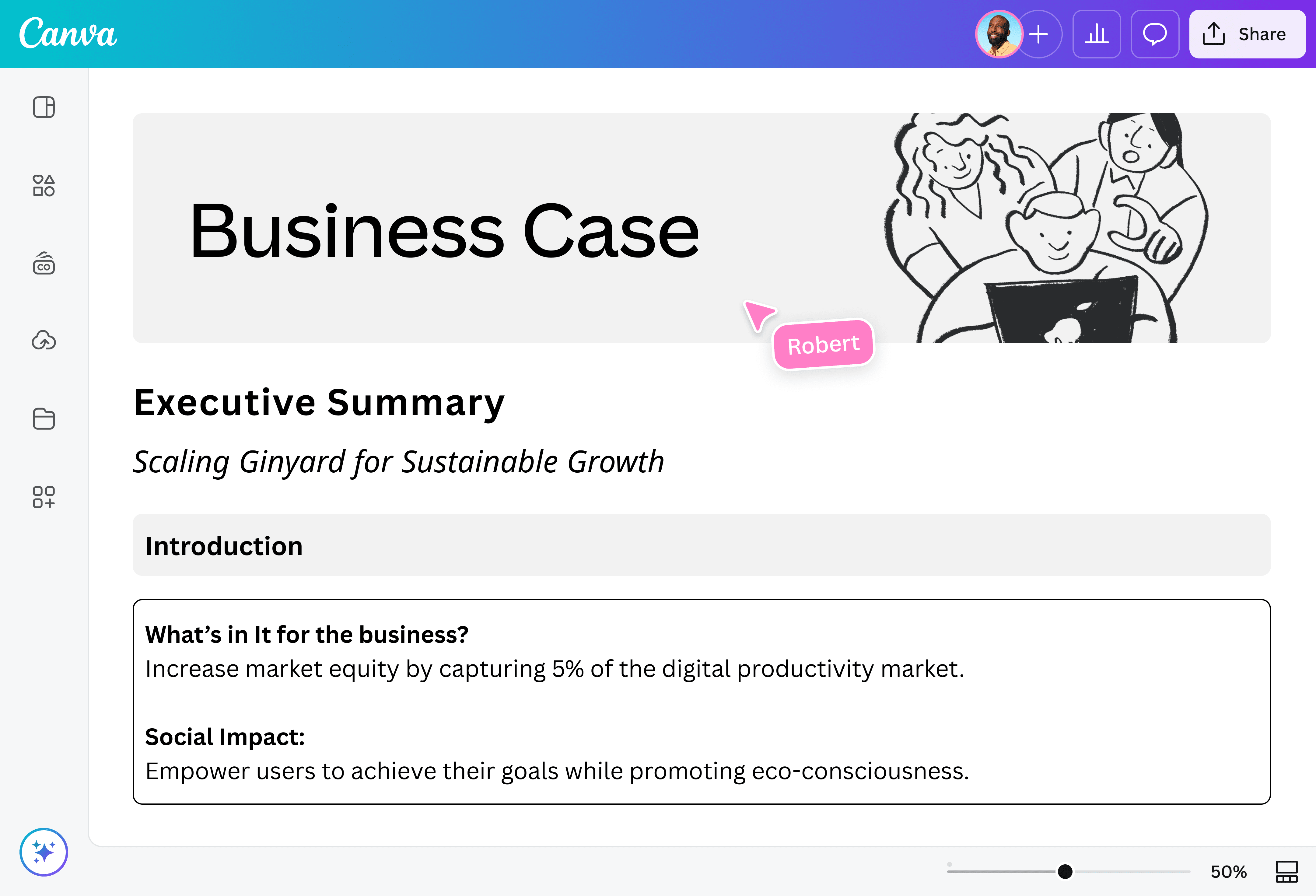 How to Write a Business Case (Examples and Templates) | Canva