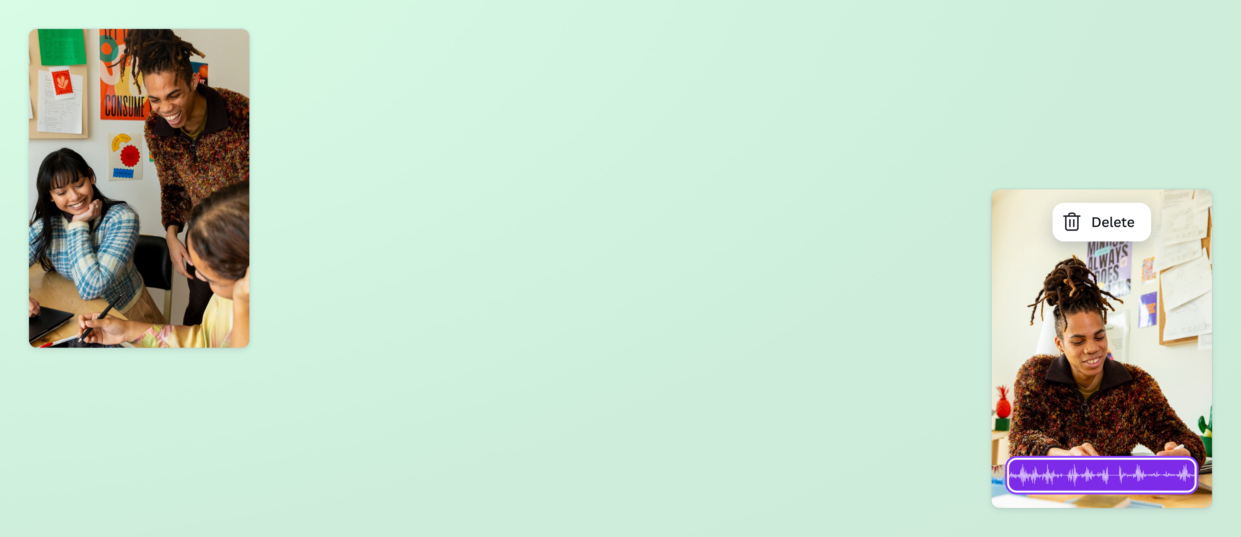 Audio Remover: Remove audio from video online for free | Canva