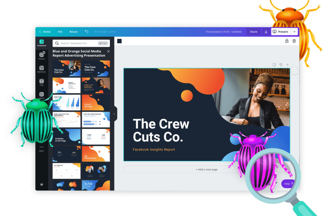 Безопасность в Canva