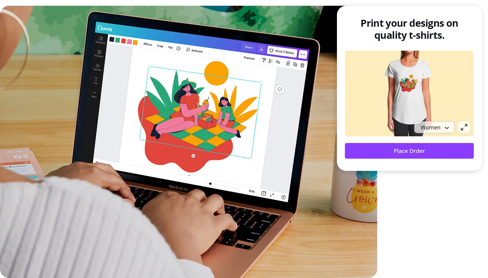 Diseñador de playeras - Diseña una playera online gratis | Canva
