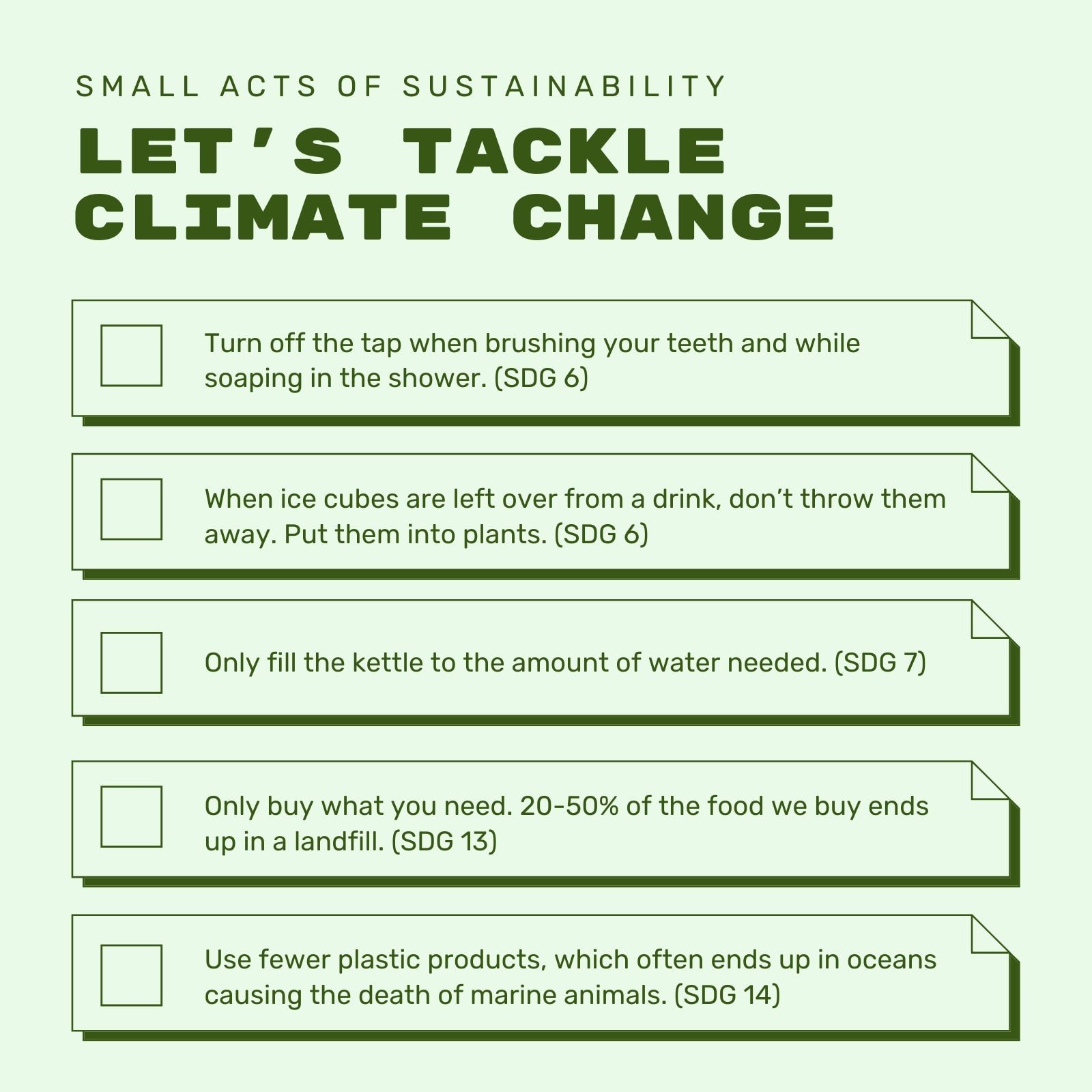 Create designs for the SDGs that lead to change