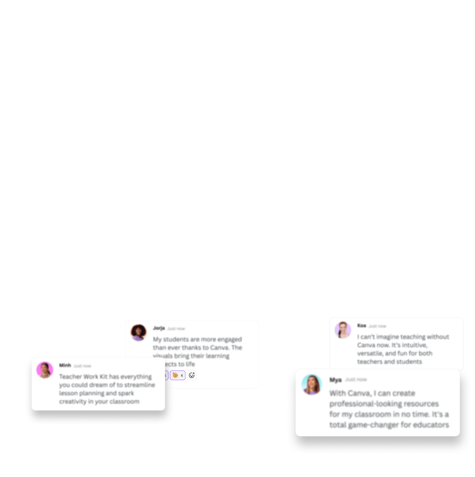 Interactive features for learning