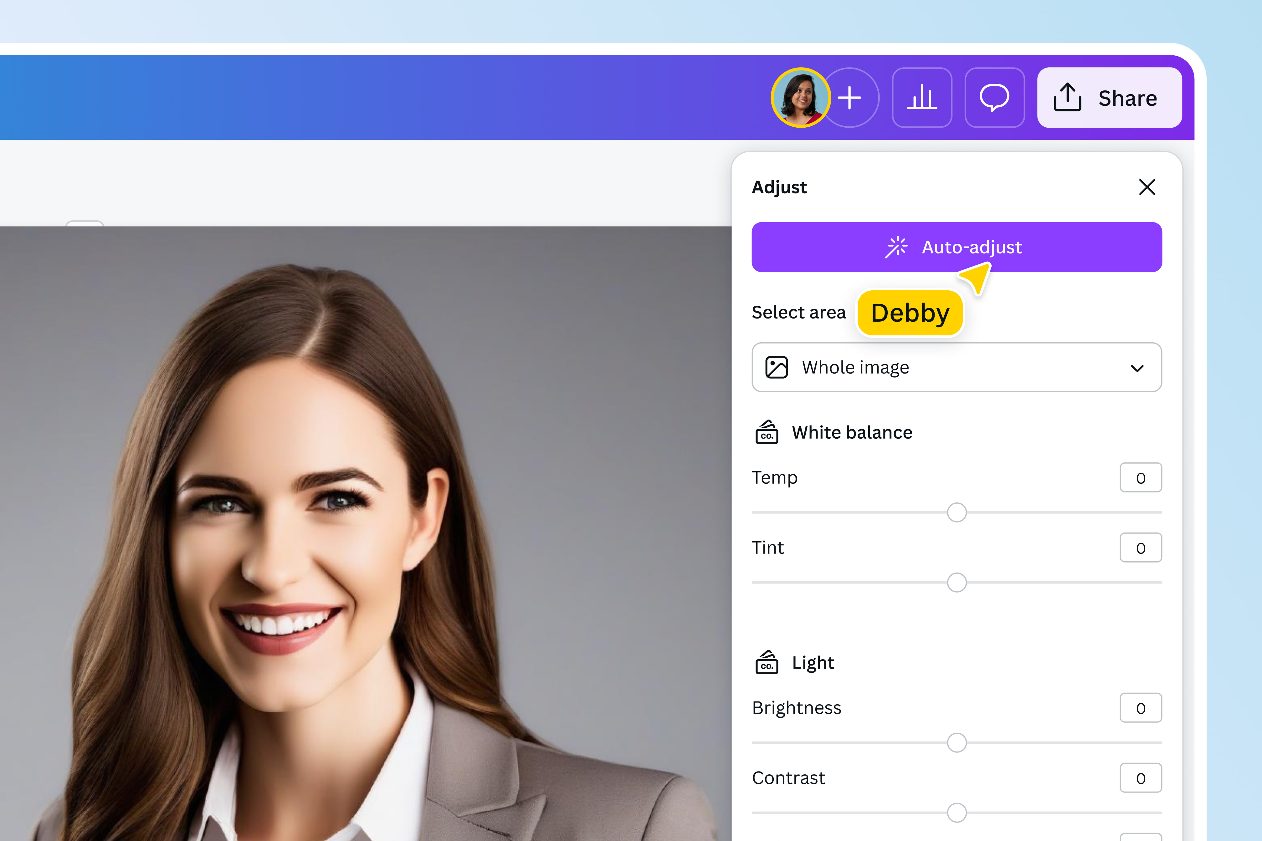AI Pas Foto Gratis: Buat pas foto dengan AI | Canva