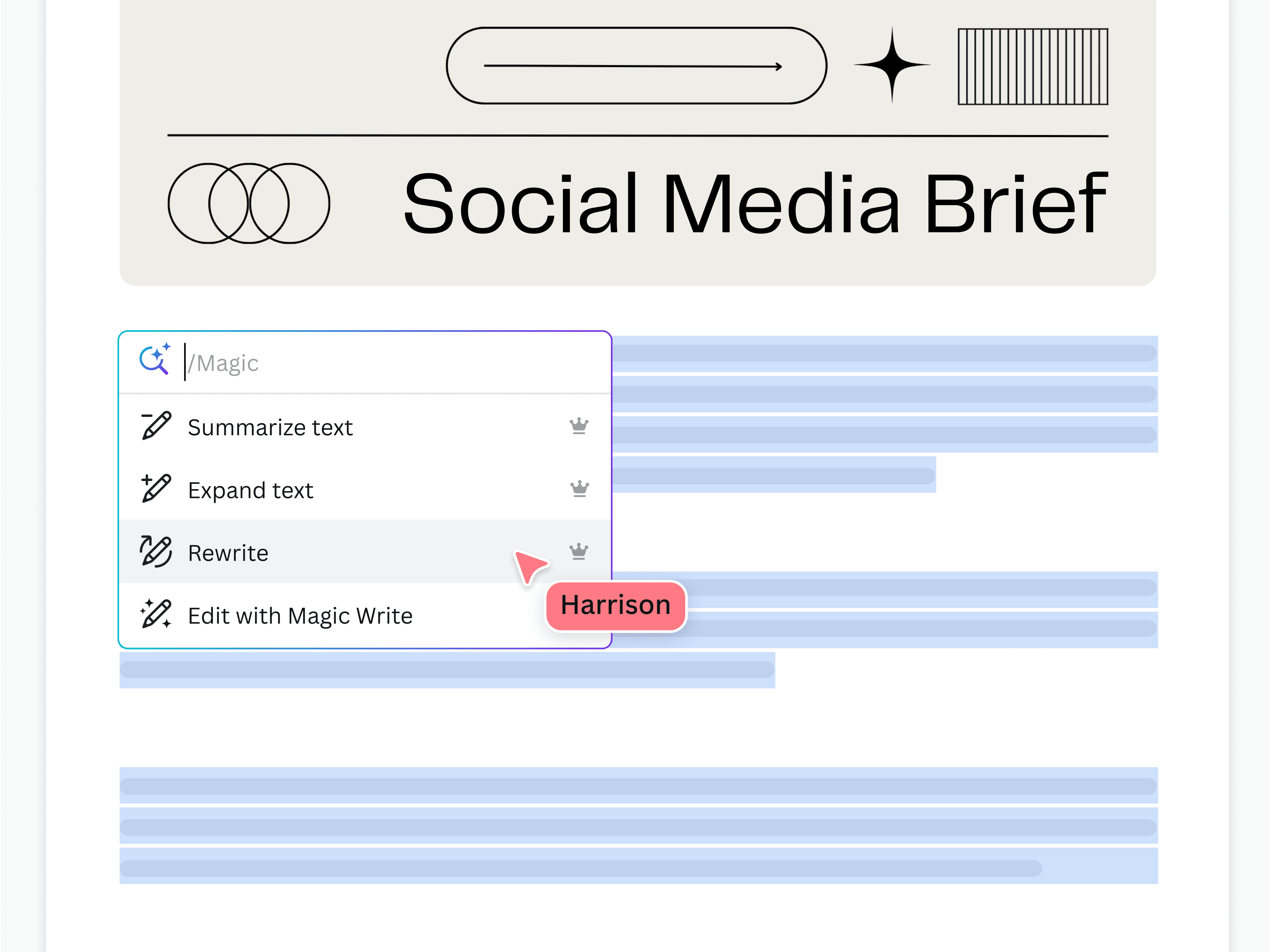 Cómo redactar un brief creativo (ejemplos y plantillas) | Canva