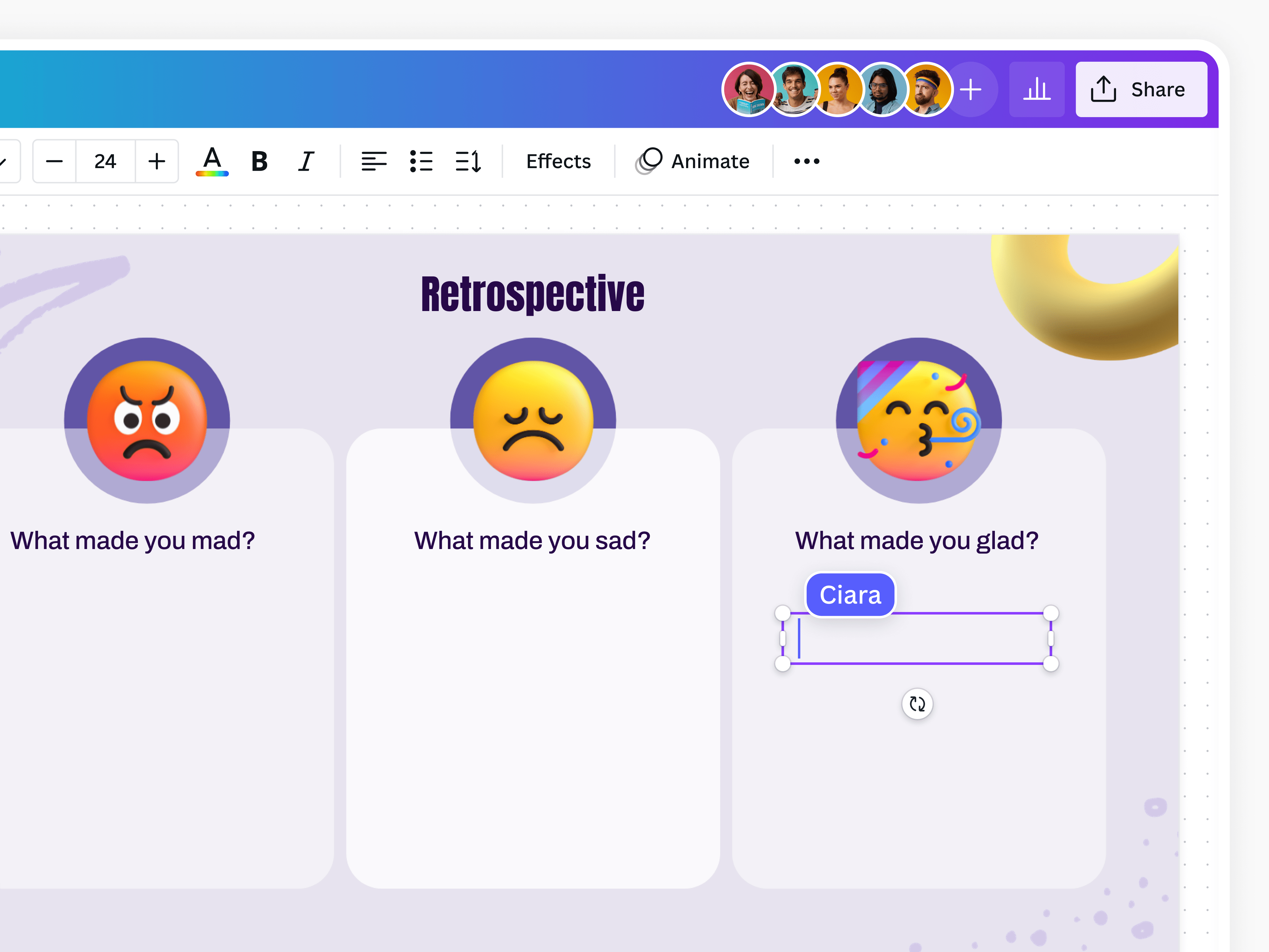 Crear una retrospectiva: guía práctica, plantillas y ejemplos | Canva