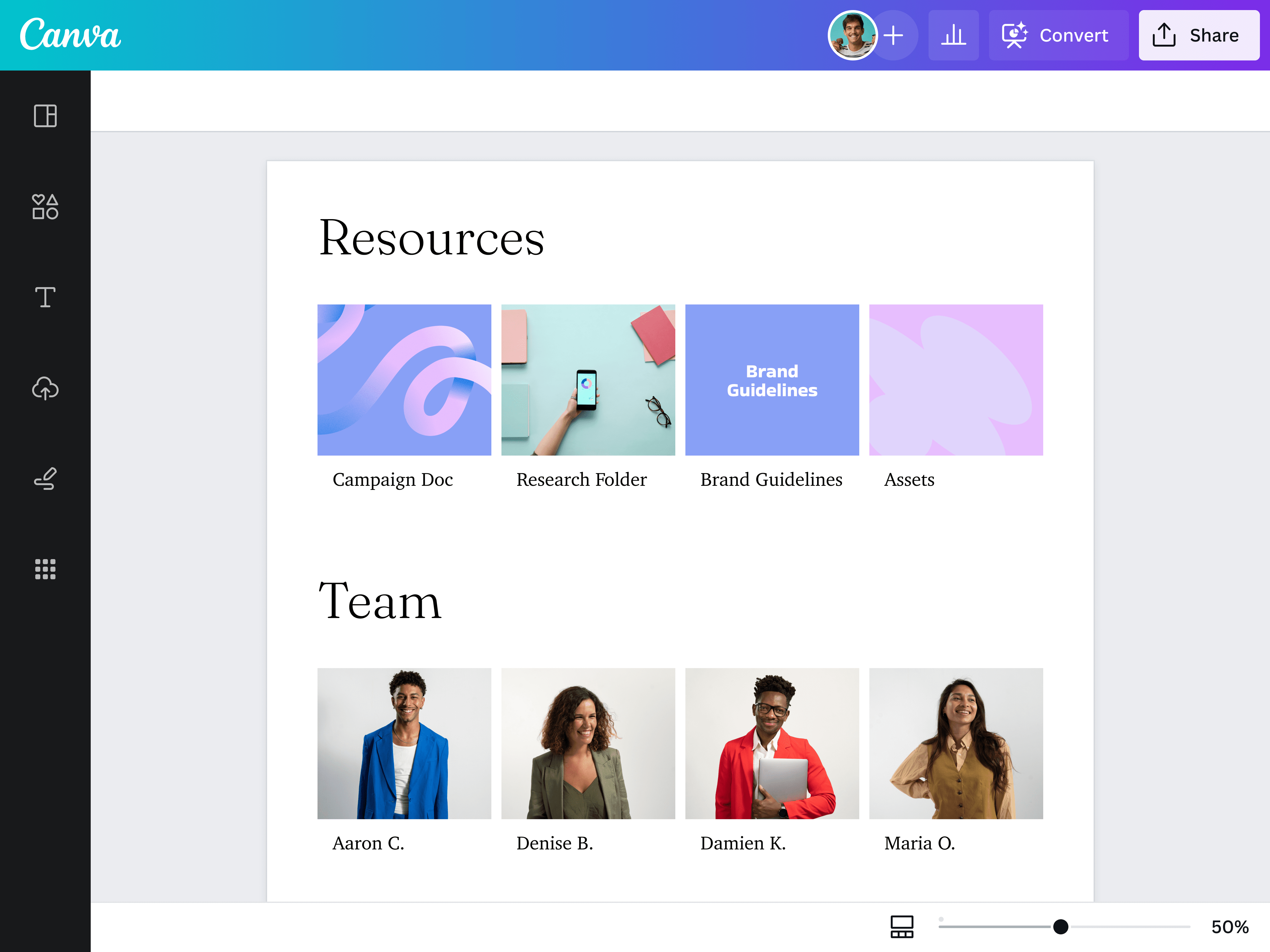 Crea un plan de acción gratis con Canva