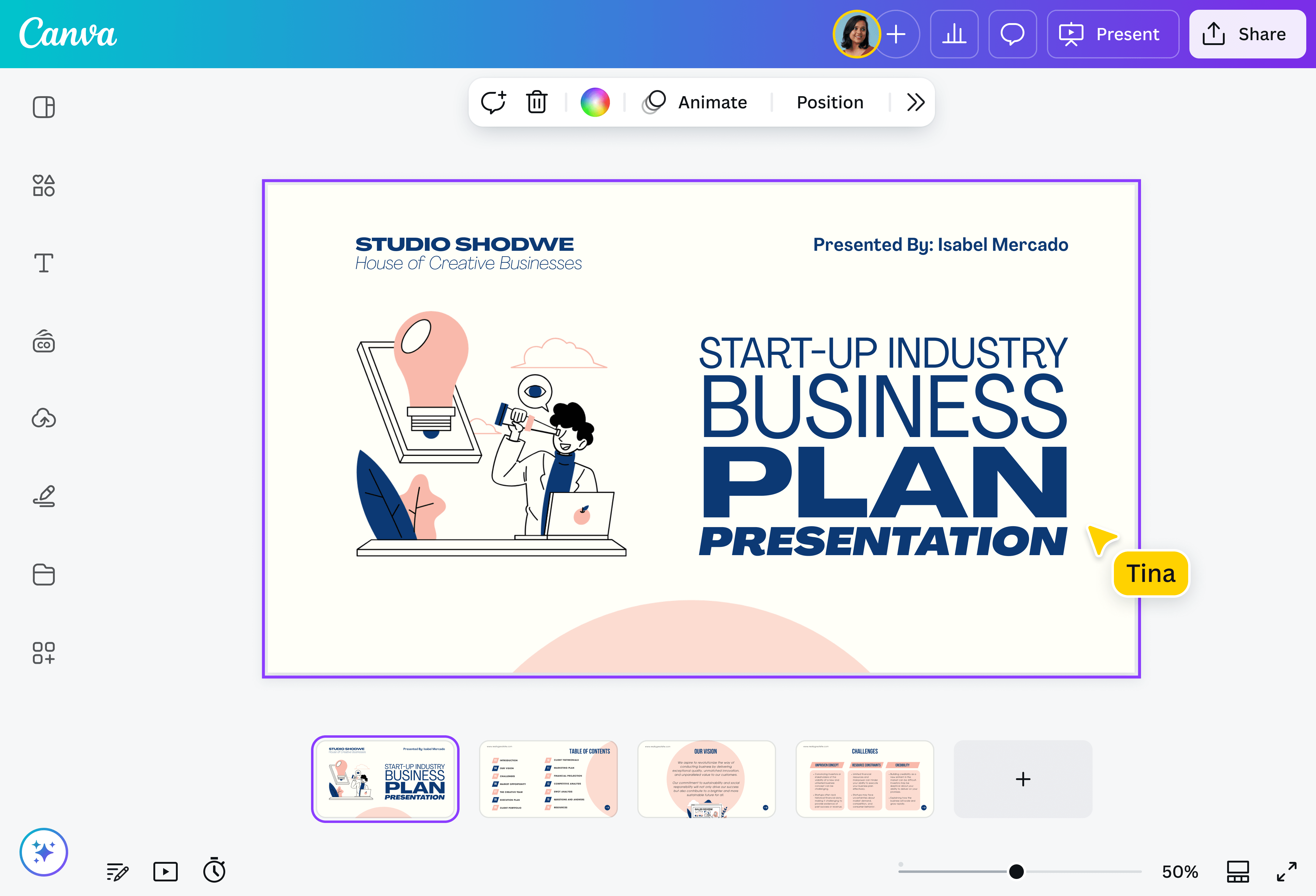 How to Make a Business Presentation (Templates and Tips) | Canva