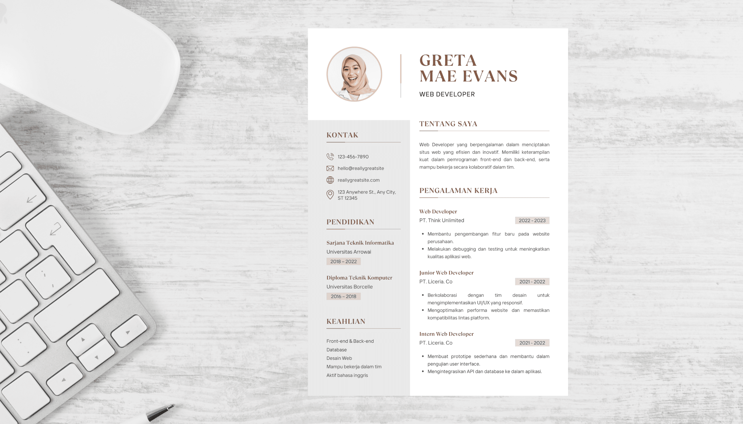 Membuat CV ATS Friendly yang Mampu Bersaing | Canva