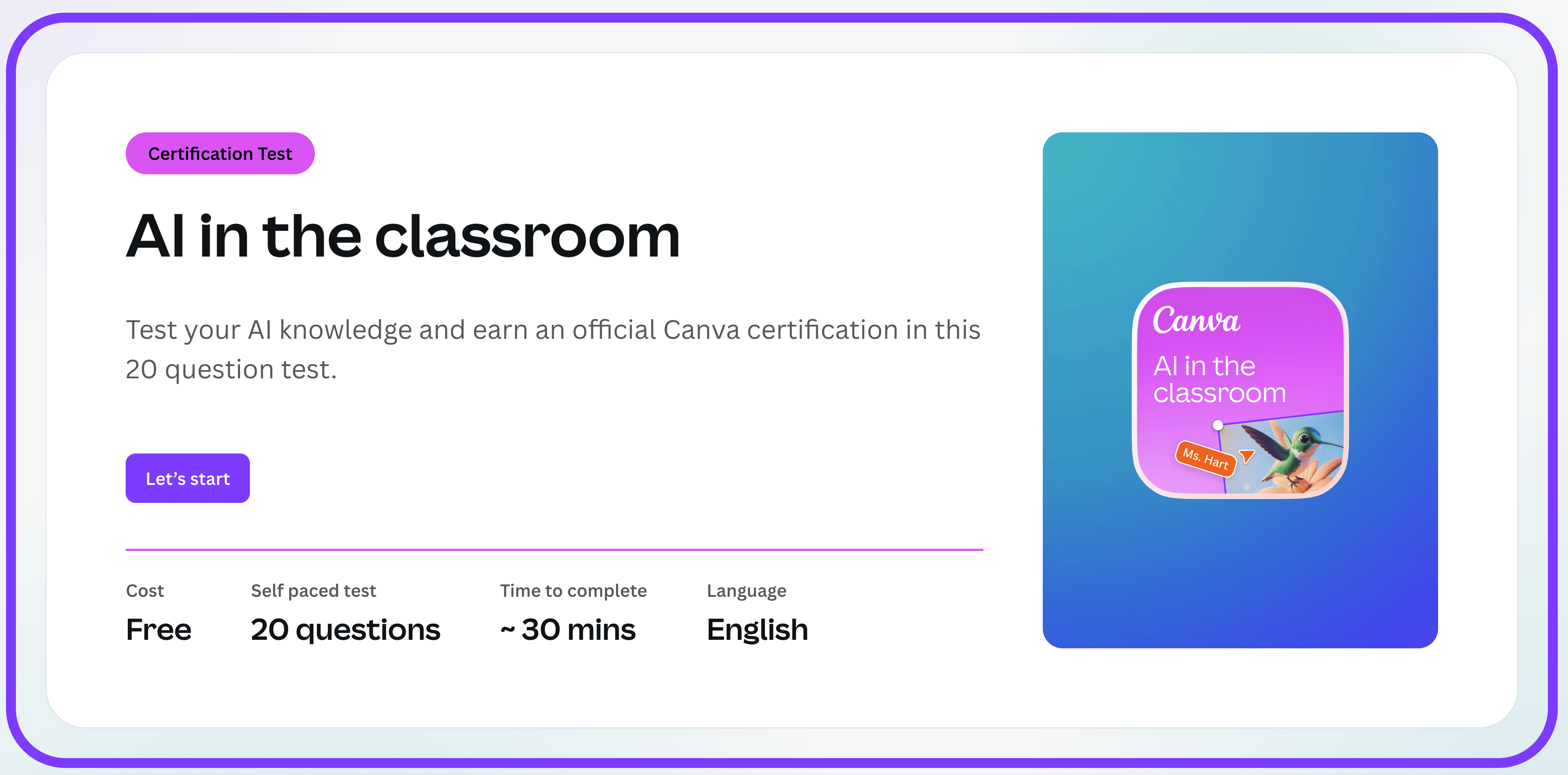 AI in the Classroom: A new Canva certification for teachers