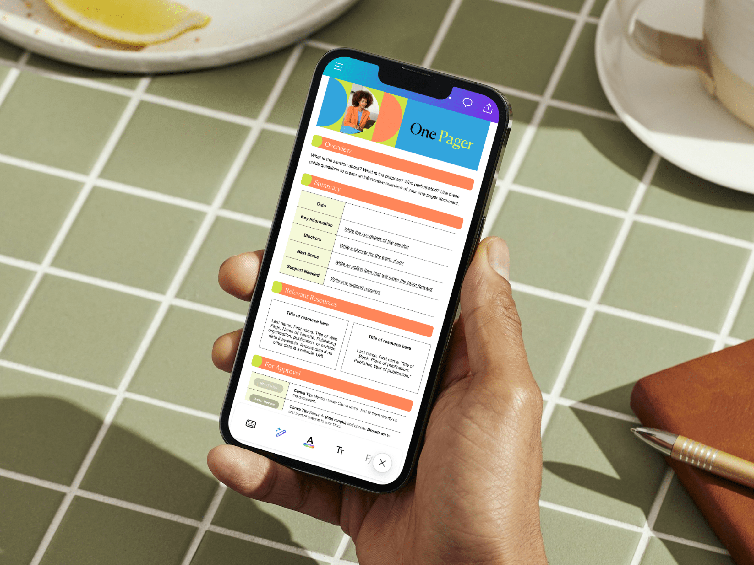 One-pagers: How-to Guide, Templates & Tips | Canva
