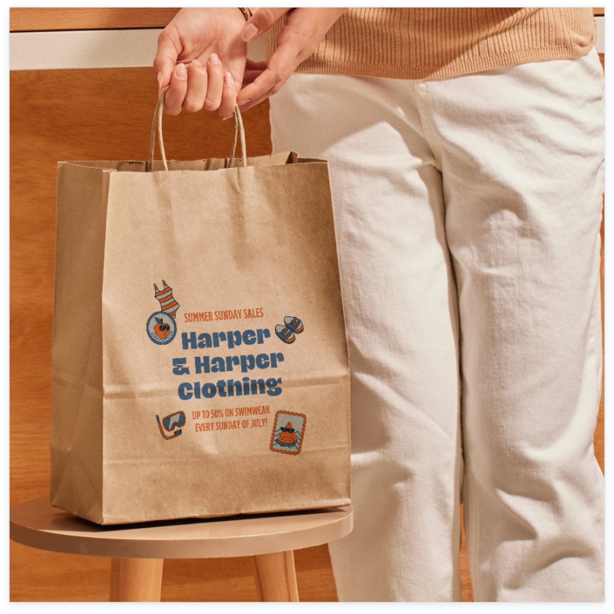 Shopper mockup: crea mockup per sacchetti di carta gratis | Canva