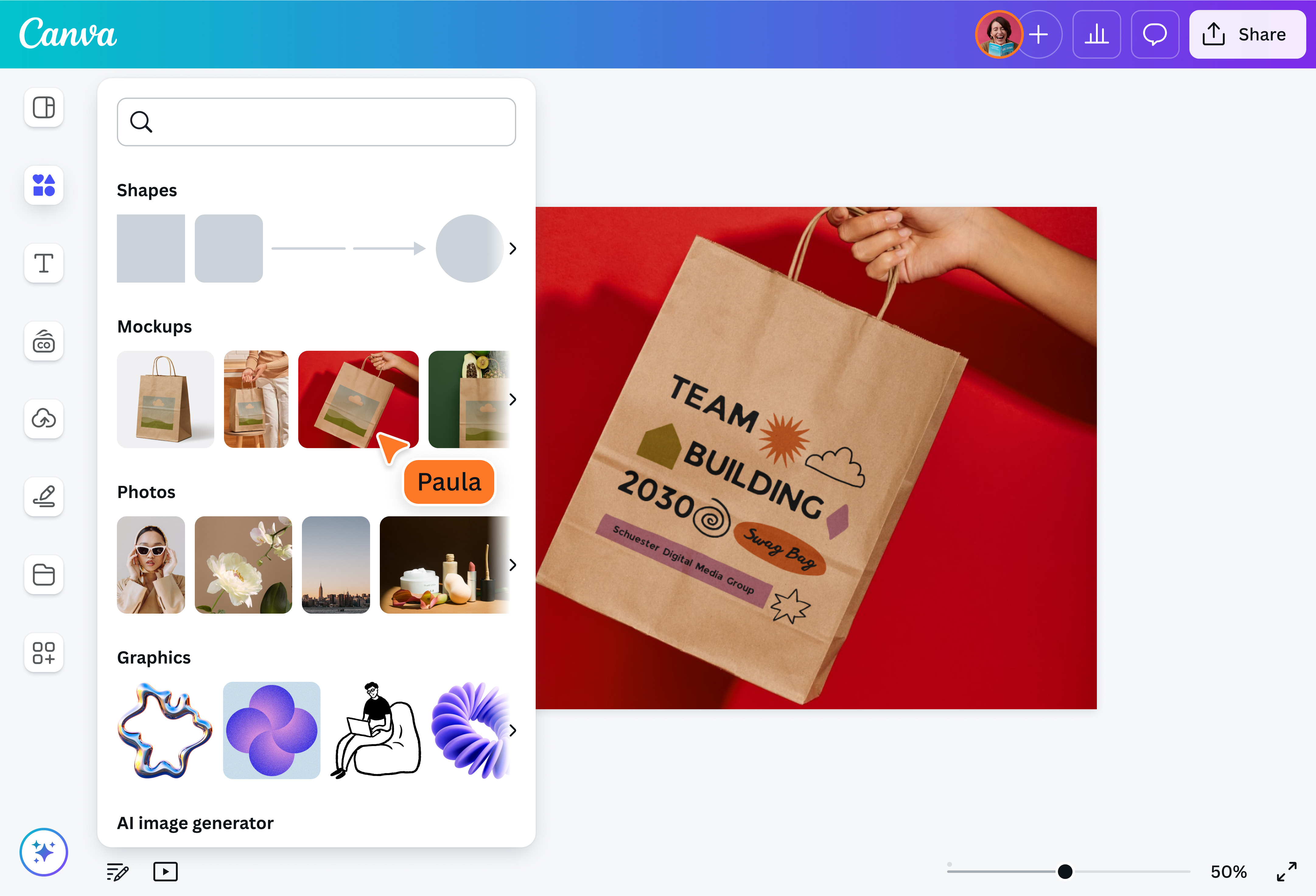 Shopper mockup: crea mockup per sacchetti di carta gratis | Canva