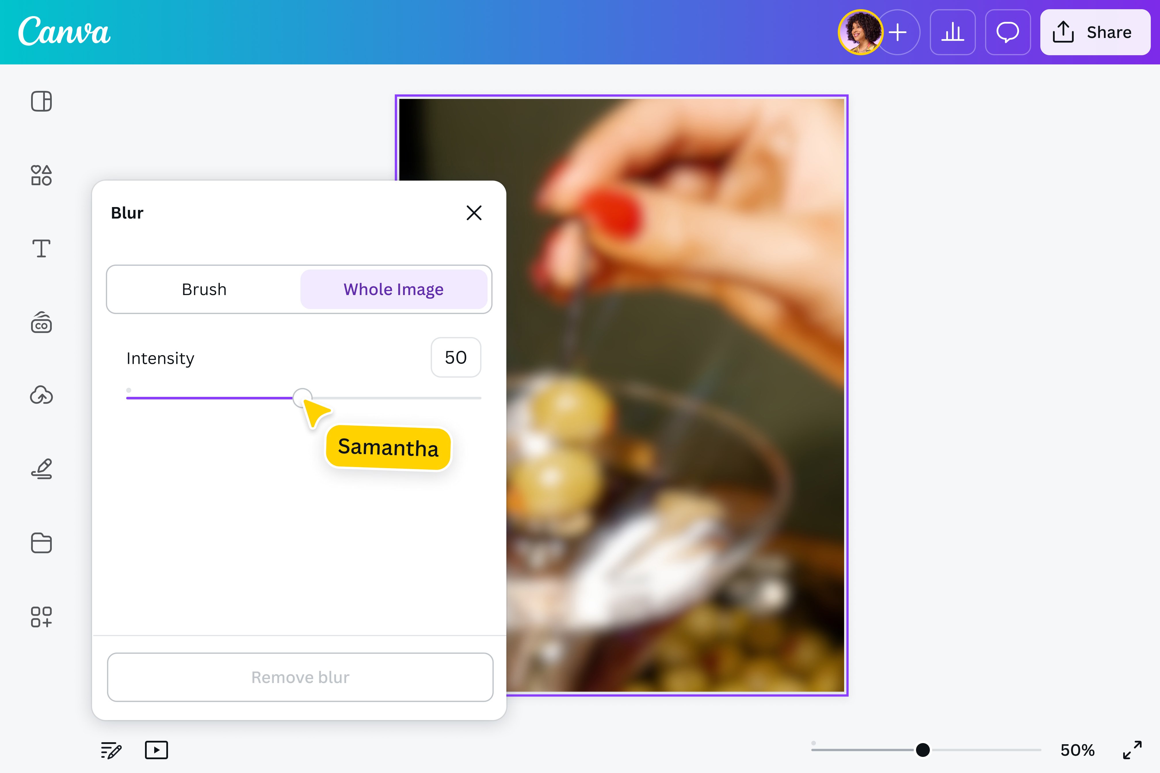 Blur Photos Online: Easily Blur Images with Canva