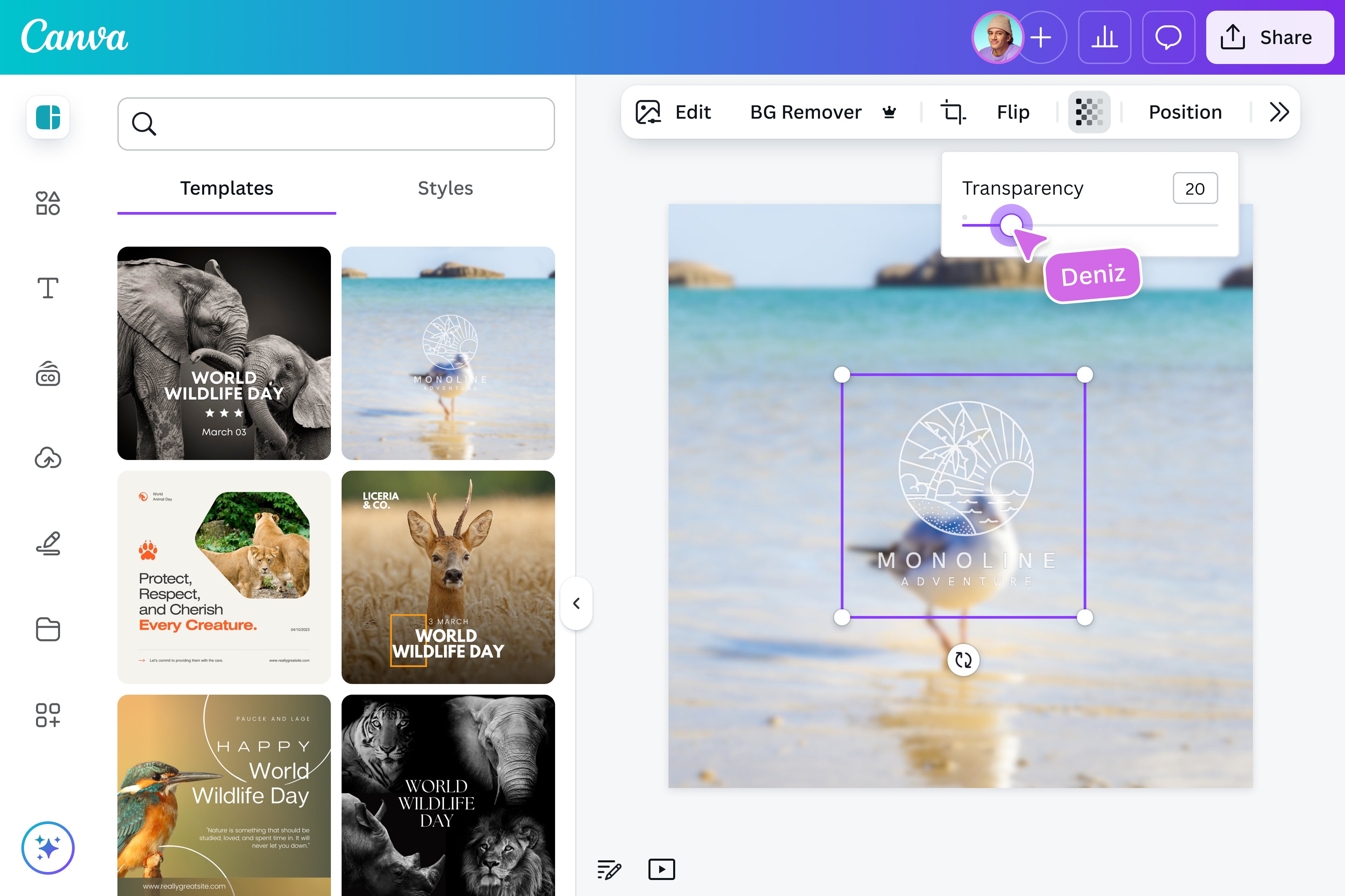 Blur Photos Online: Easily Blur Images with Canva