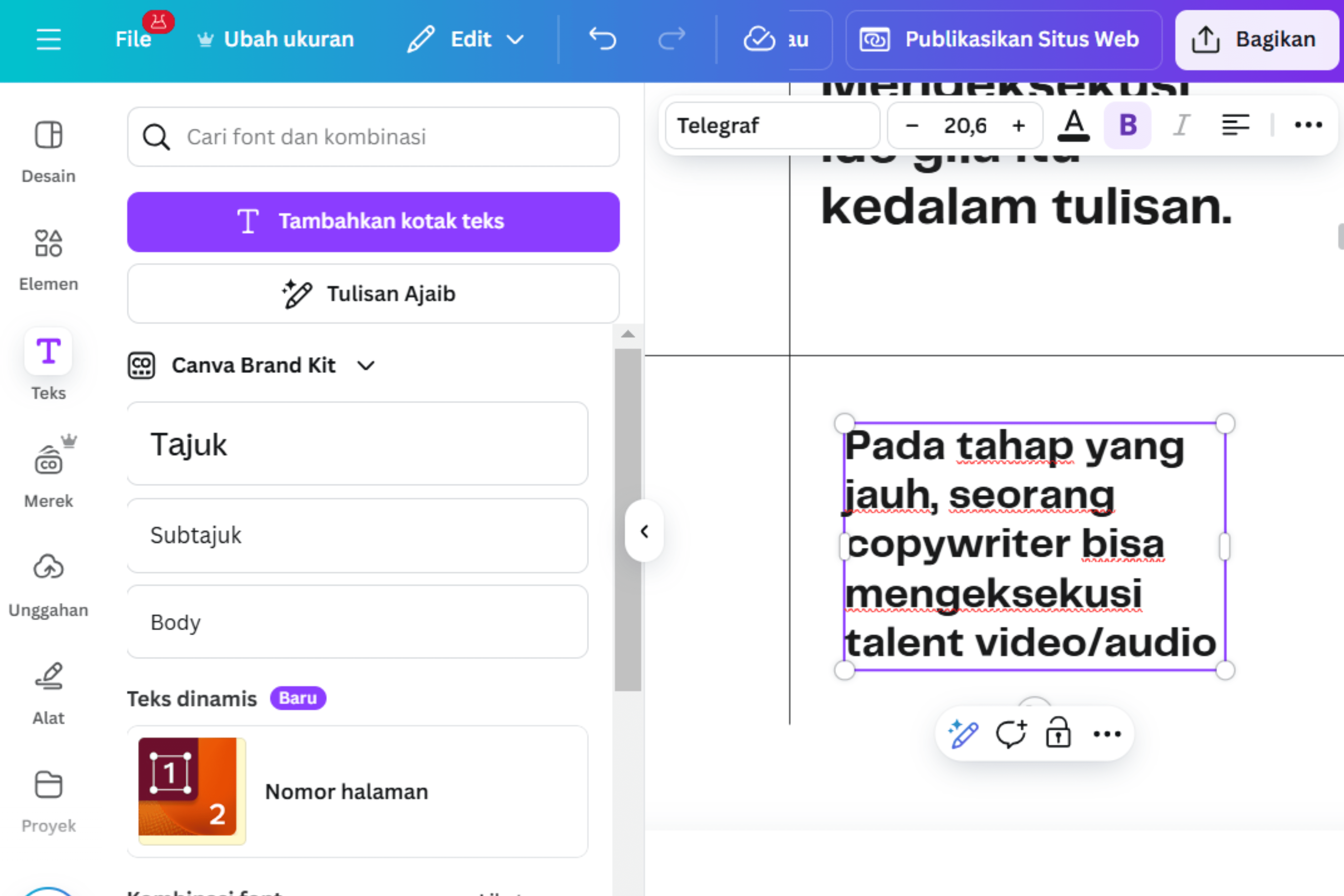 Edit Tulisan PDF Online Tanpa Konversi | Canva