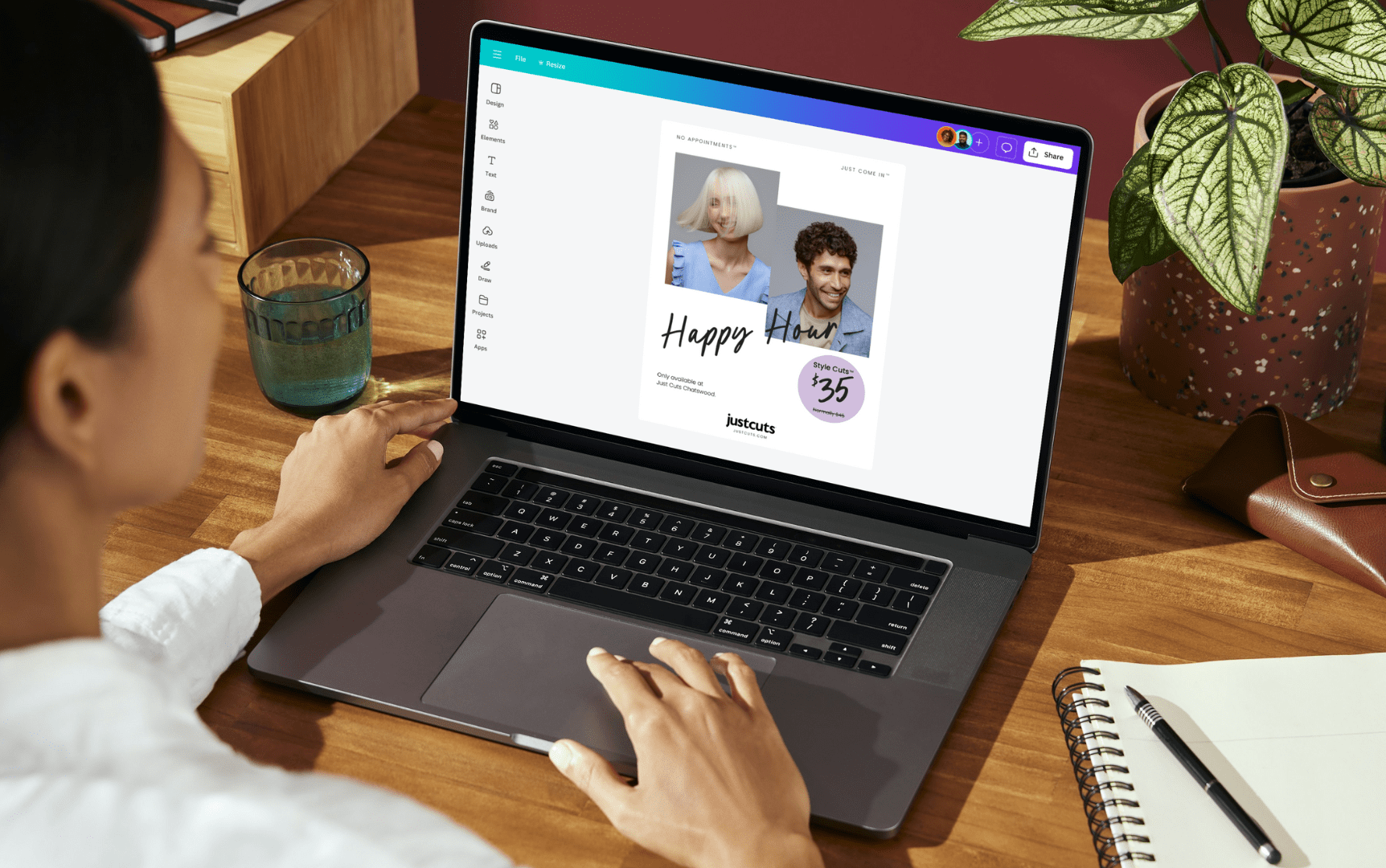 Just Cuts triples design output and scales global rebrand with Canva