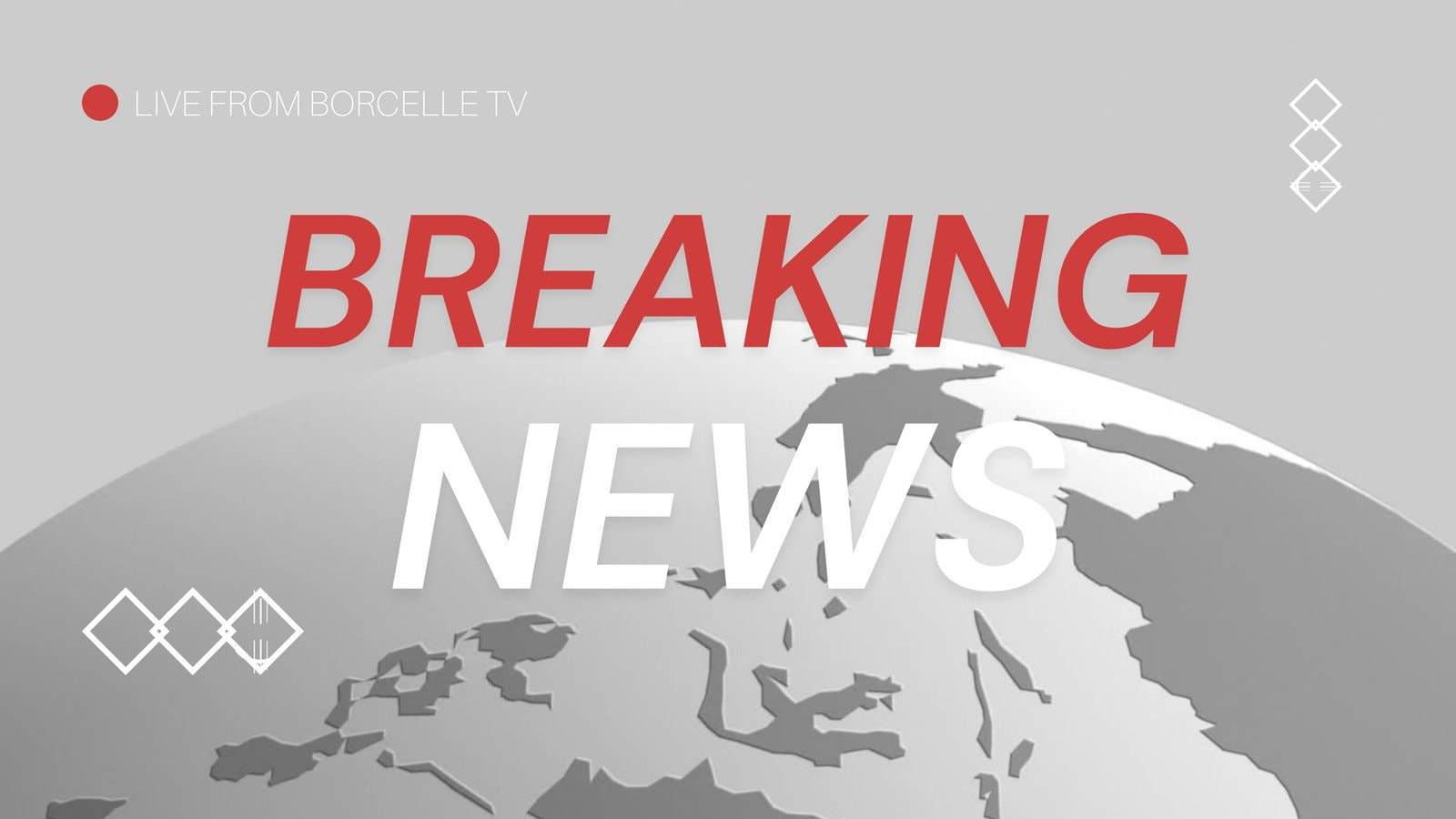 Crea news intro video online - Crea intro telegiornale gratis | Canva