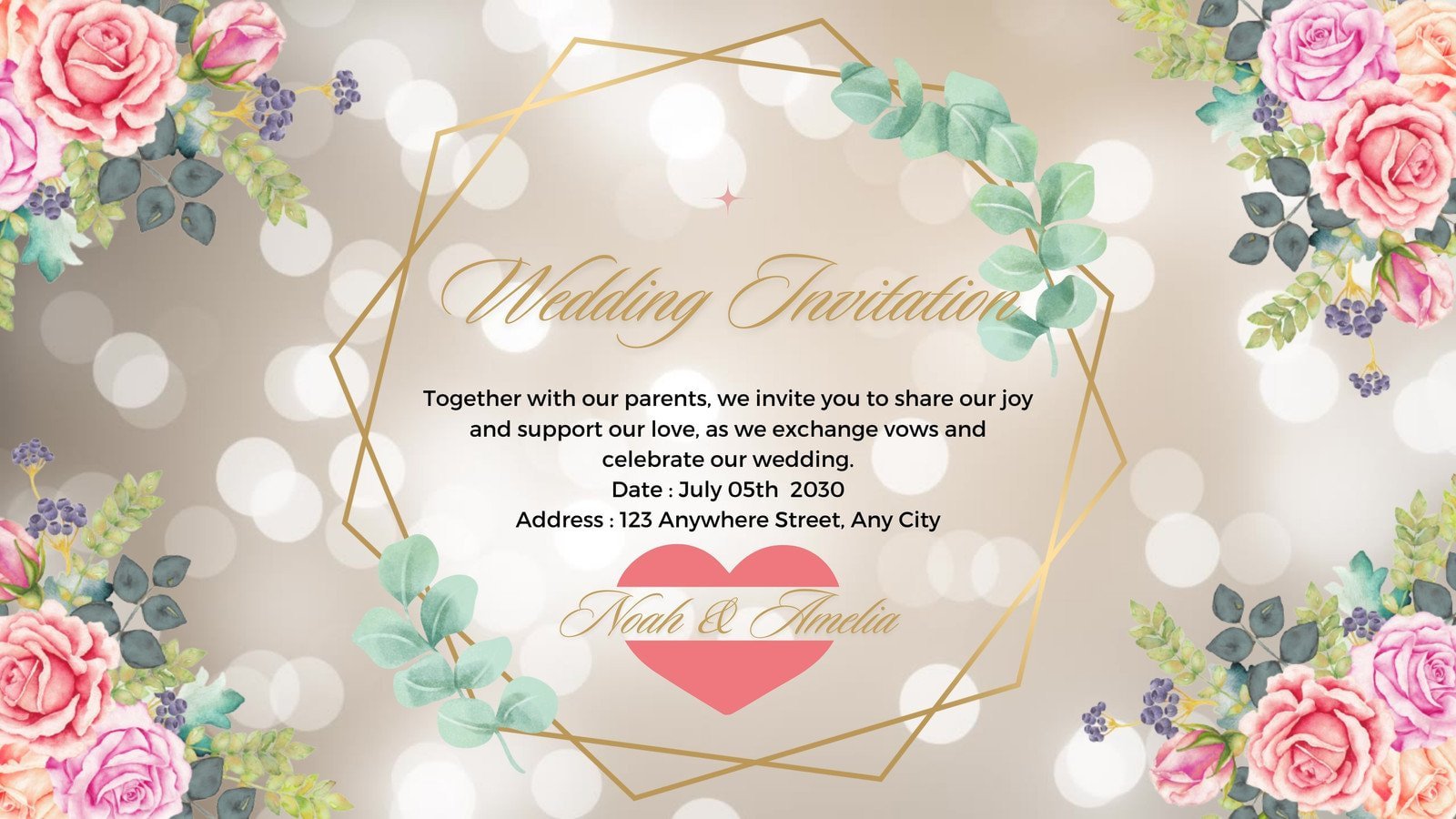 Wedding Invitation Ideas Video Customised Wedding Invite Video