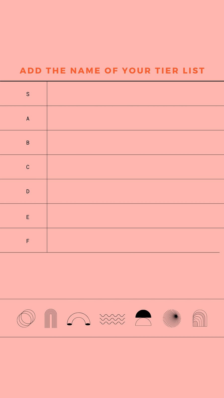 Tier Maker Free Tier List Maker