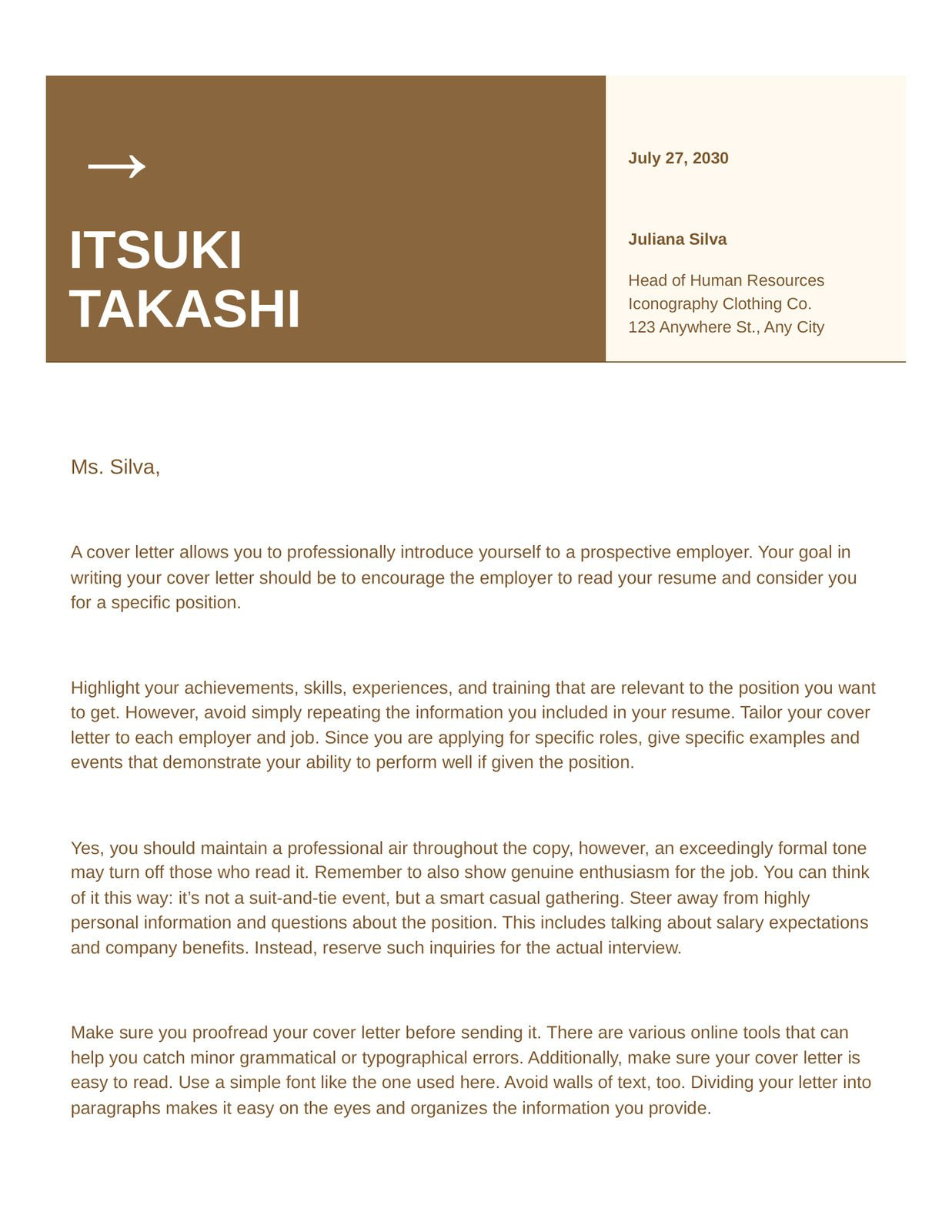 Cover Letter For A Job Fair Cover Letter 45+ Examples, Format, How