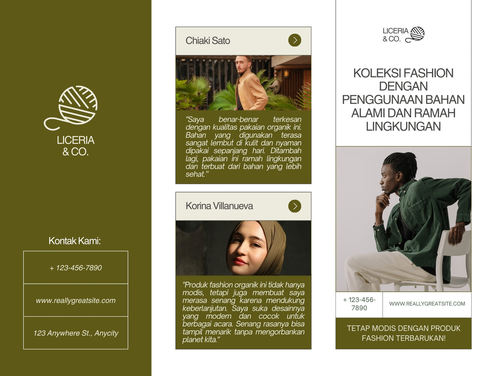 Mendesain Brosur Produk dengan 50+ Contoh Desain Unik - Canva