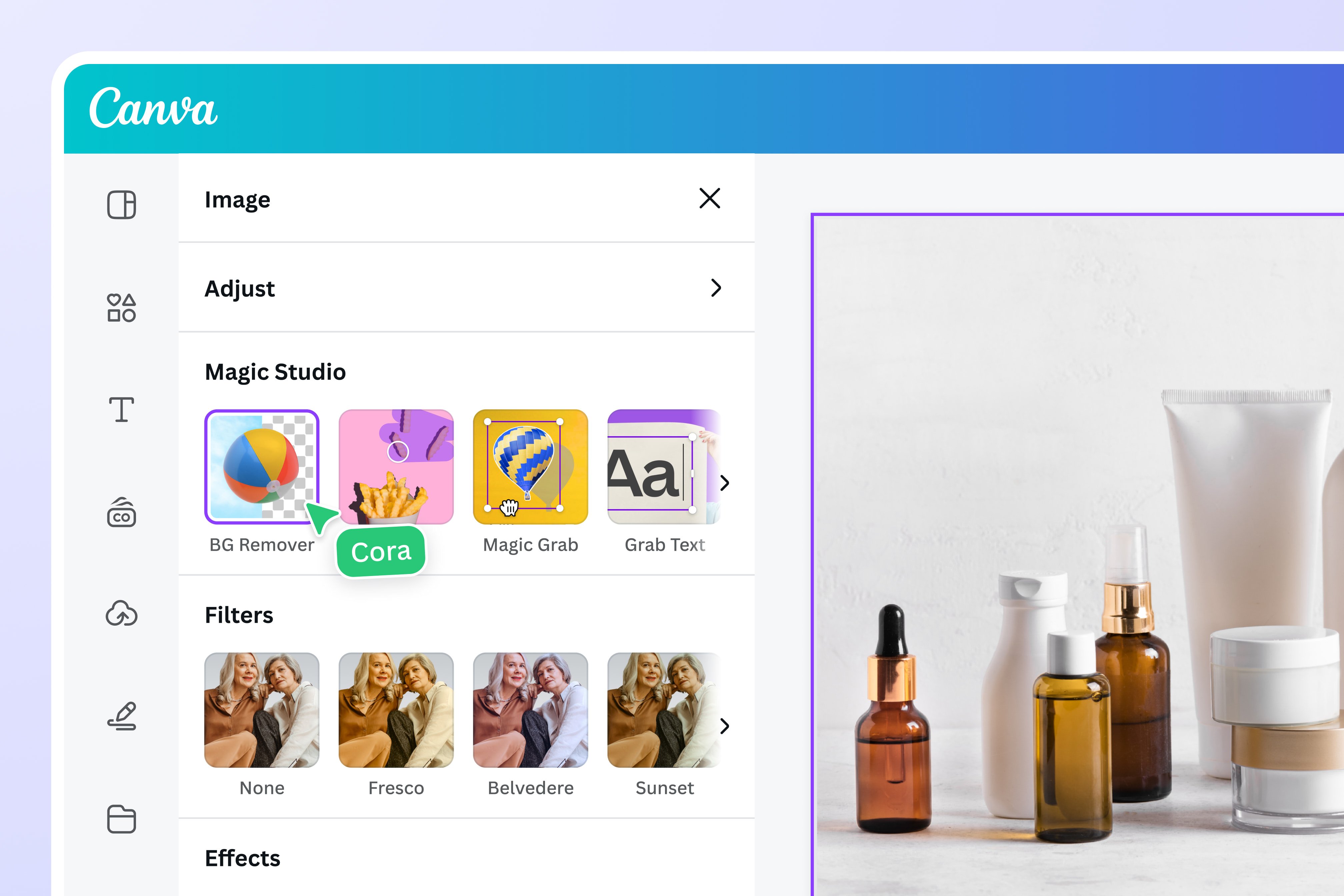 Enlever le fond blanc d’une image | Canva