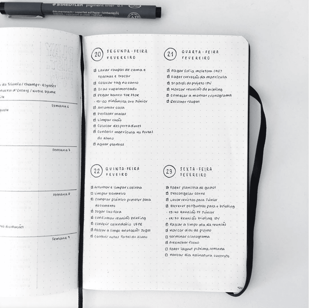 Bullet Journal : tuto de création + 35 modèles gratuits - Canva