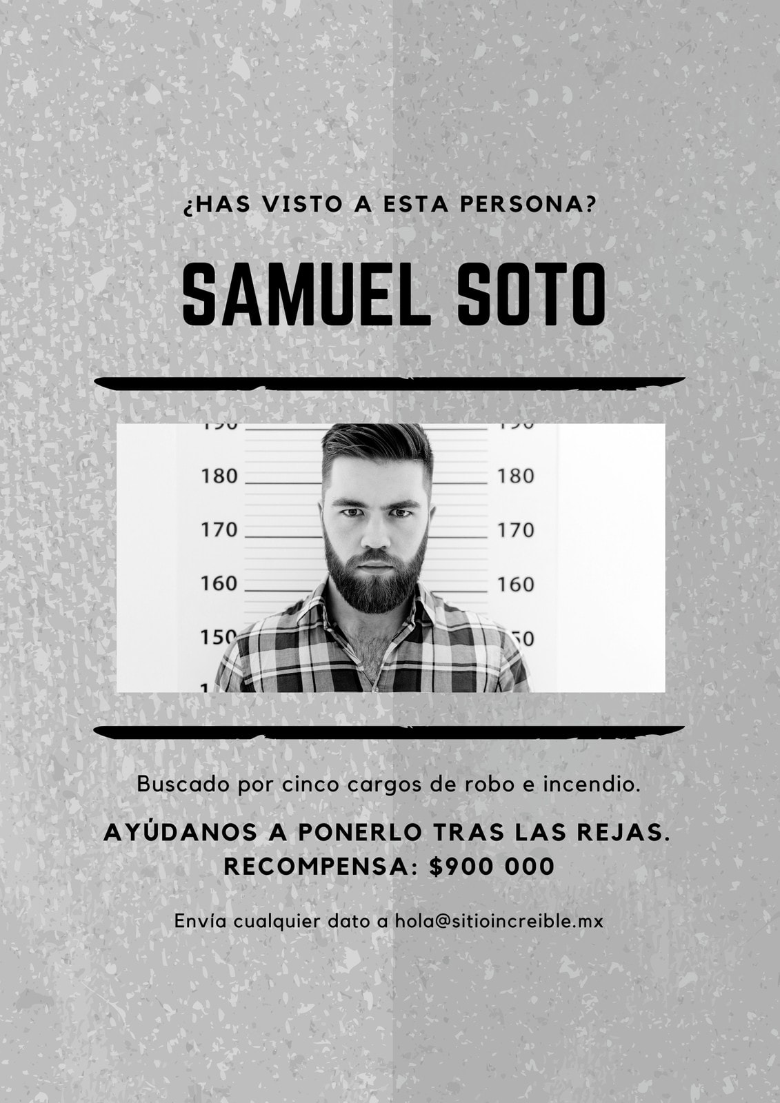 Crea carteles de "Se busca" online gratis - Canva