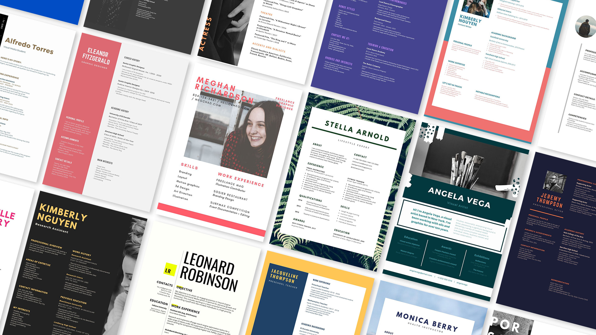 Nos meilleurs articles et conseils sur les CV - Canva
