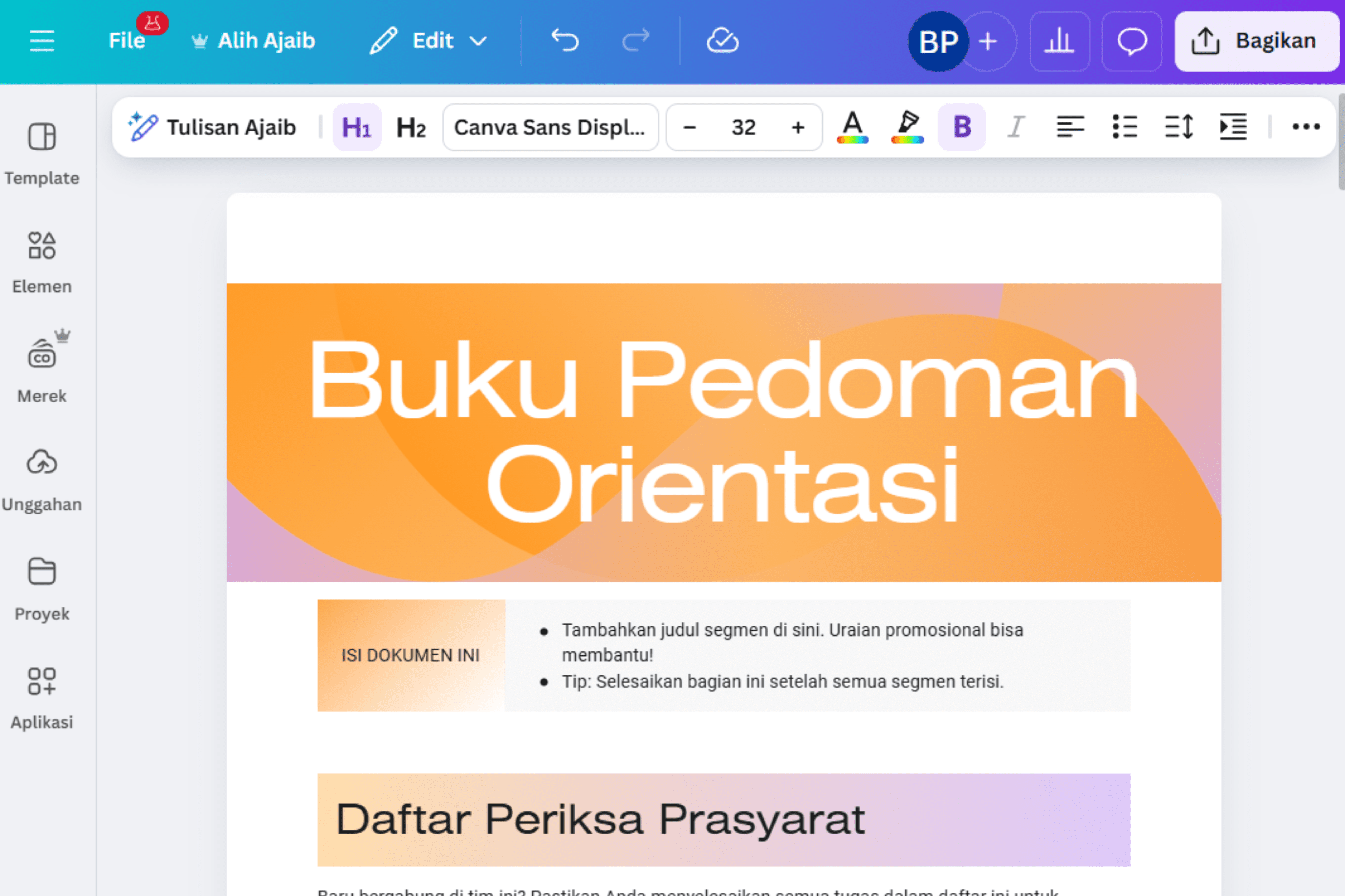 Ubah PDF ke Word Online | Canva