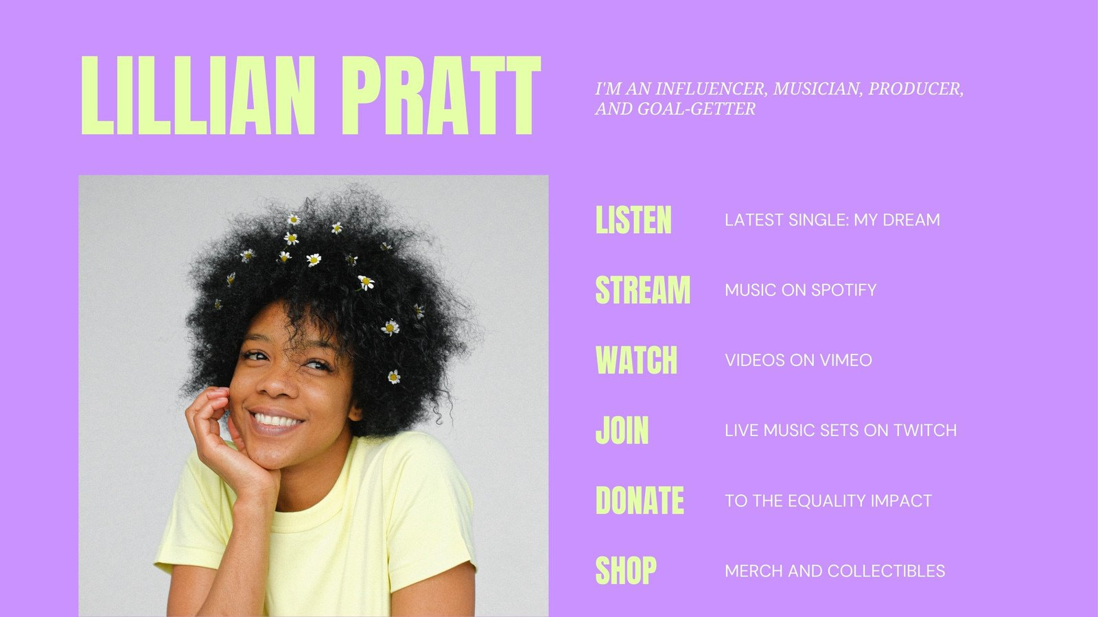 Bio Site Maker: Create A One-page Website For Free | Canva