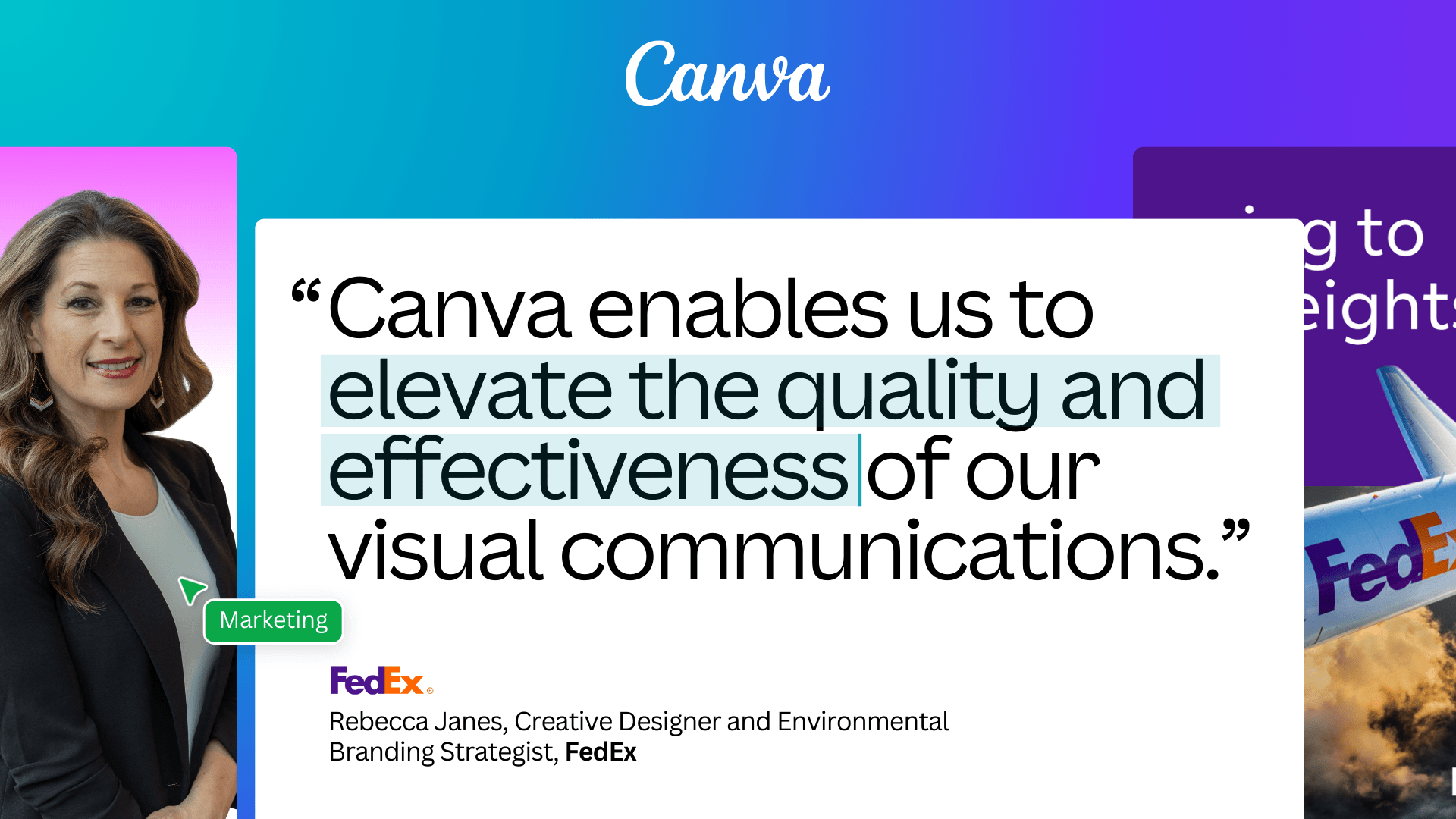 How Canva empowers 1,400 FedEx teams to create in minutes, not days