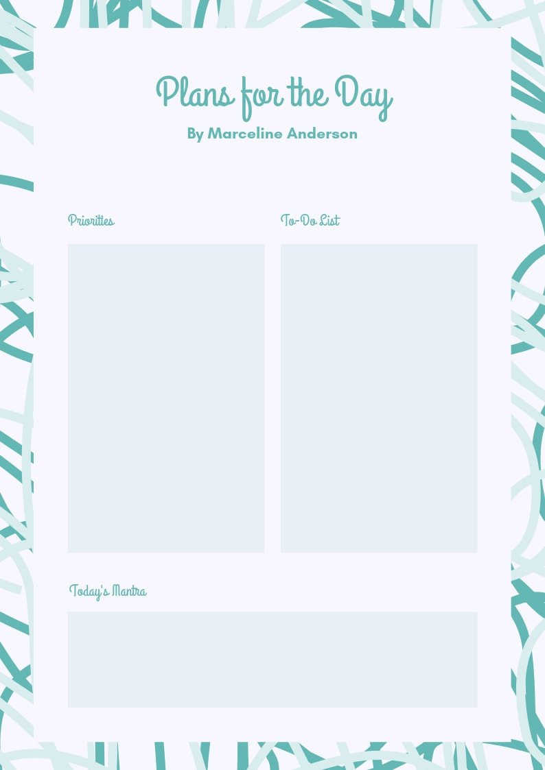 How to make an effective schedule