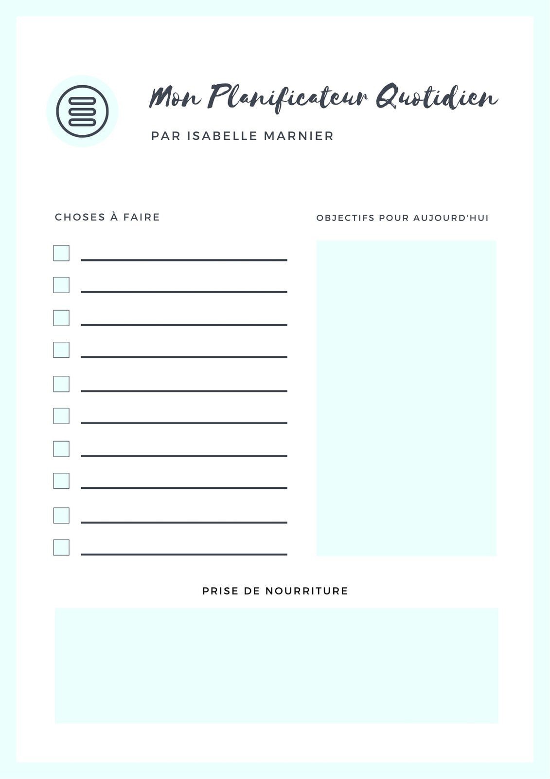 Logiciel planning journalier gratuit - facile & en ligne | Canva