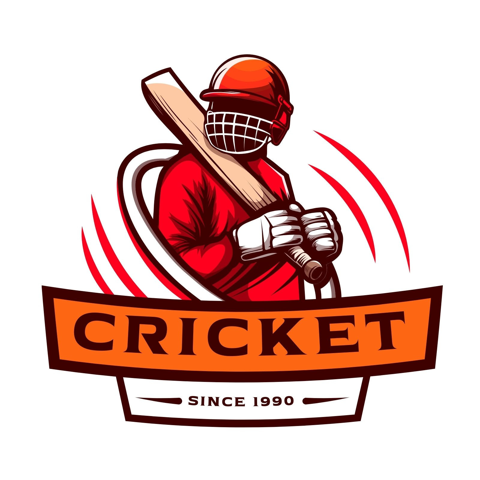 Cricket logo: crea loghi per team e club di cricket con AI | Canva