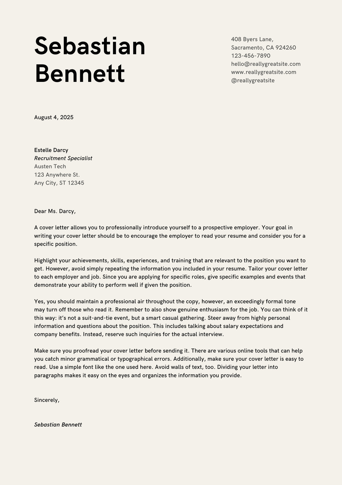 Online Job Cover The 5 Best Cover Letter Generators To Land Your Next