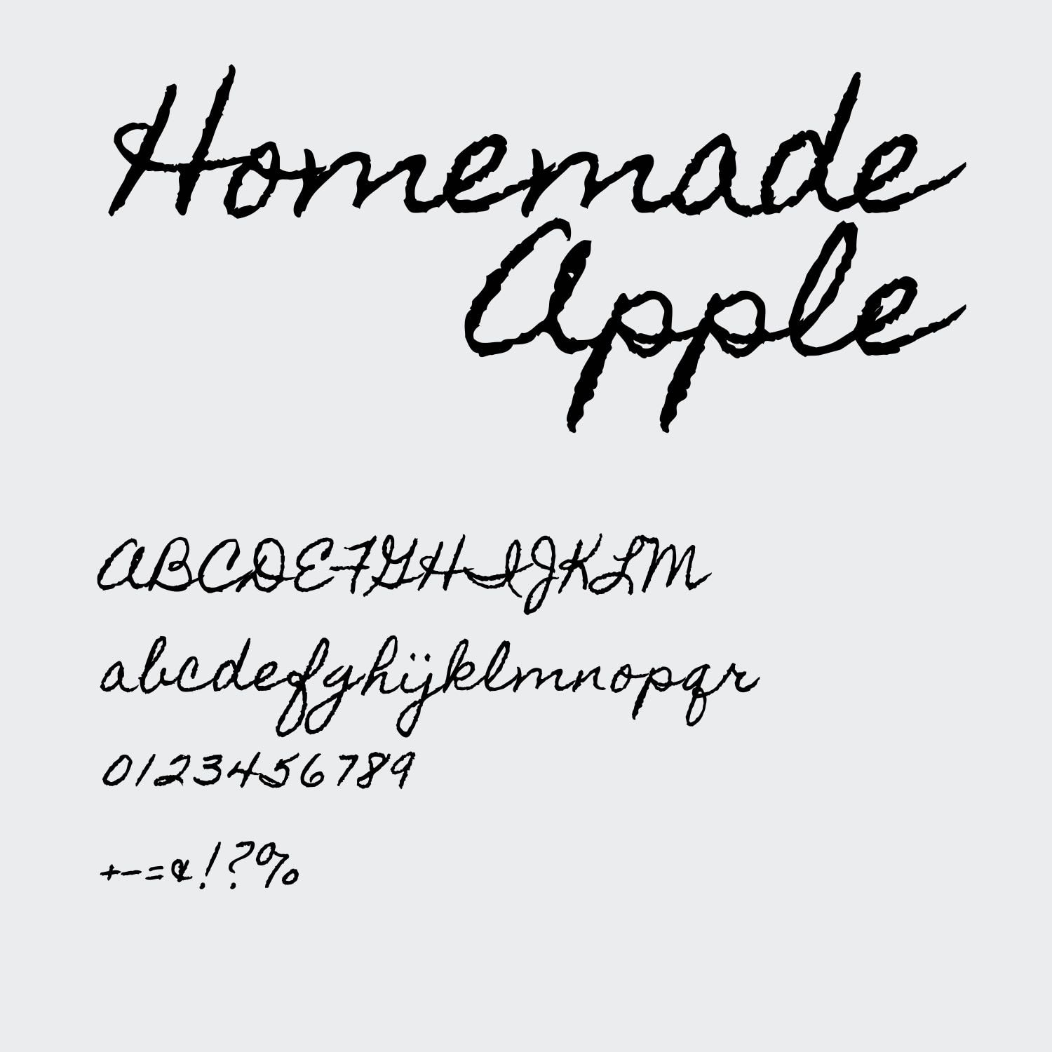 28 verschiedene Handschrift- & Schreibschrift-Schriftarten