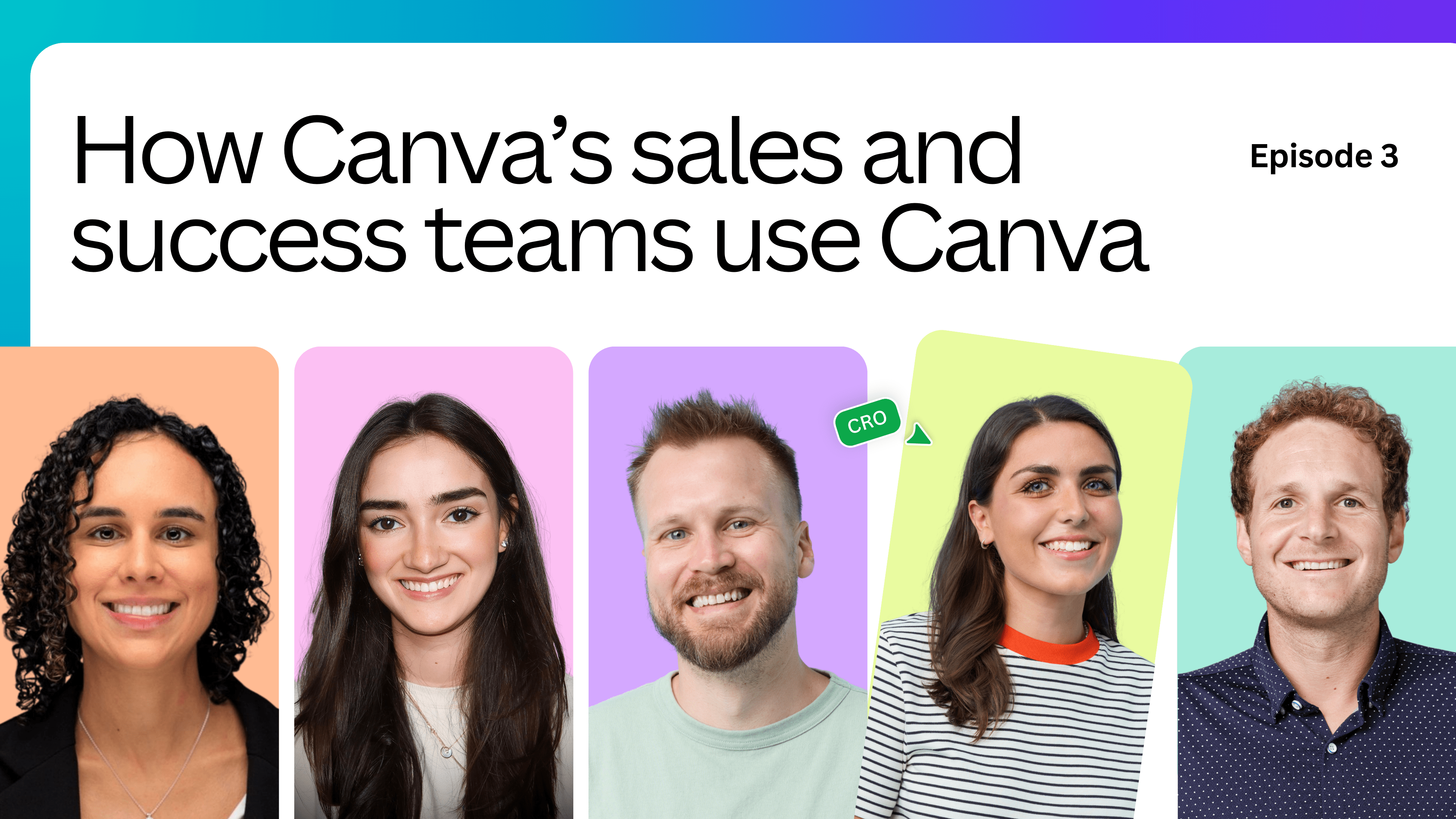 Canva: Sales insights webinar series – watch episodes