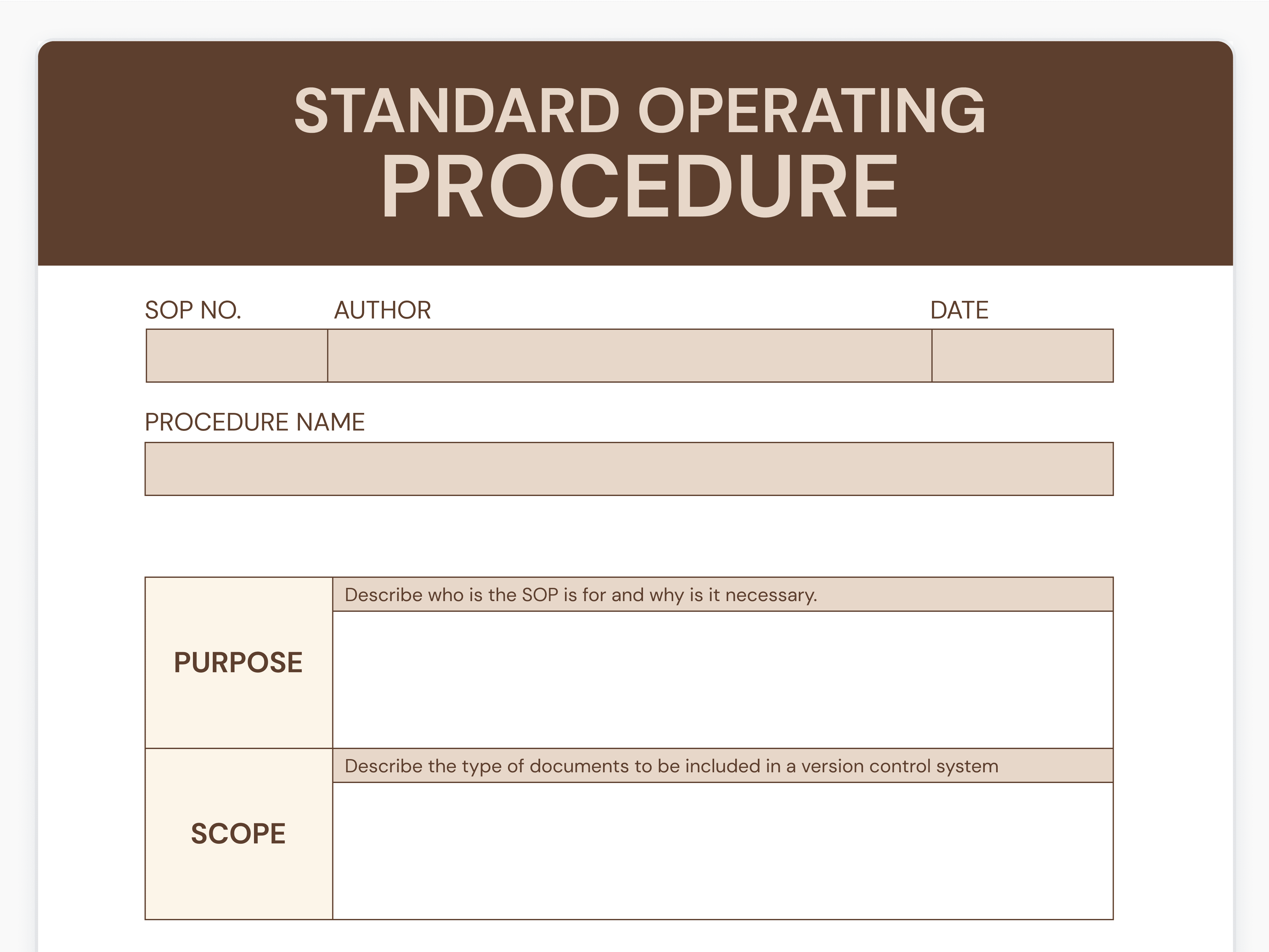 Standar Operasional Prosedur: Cara Membuat & Contoh | Canva