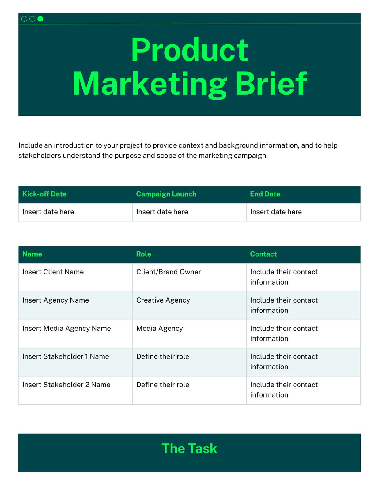 Creative Request Template What Is A Creative Brief? Definition,