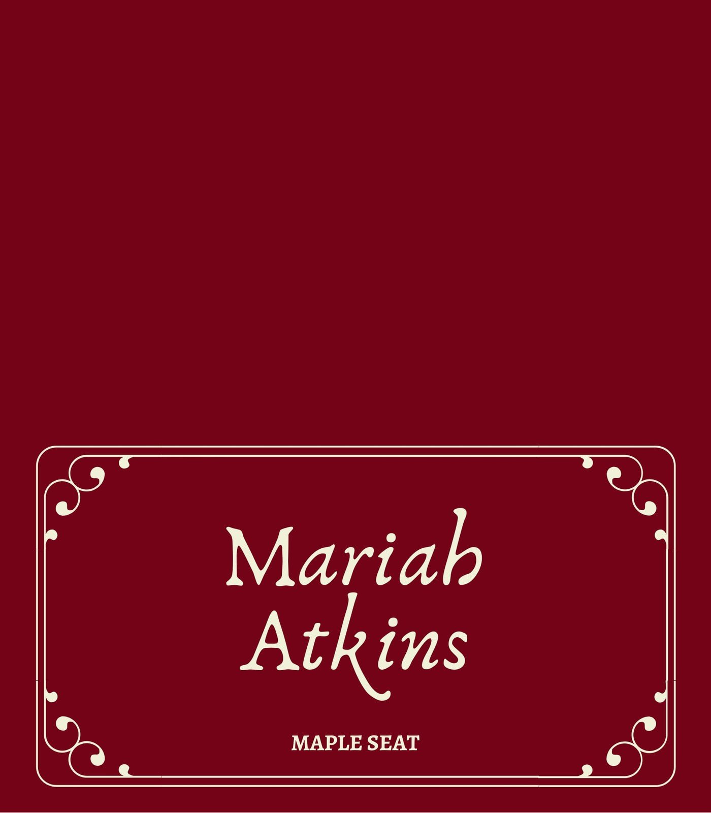 Free Place Card Maker - Design Place Cards Online | Canva